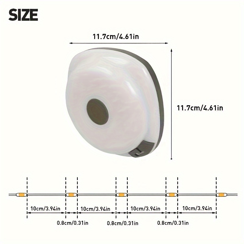 1 Pack Camping String Light 33ft Fairy Light With Lanterns 2 In 1 ...