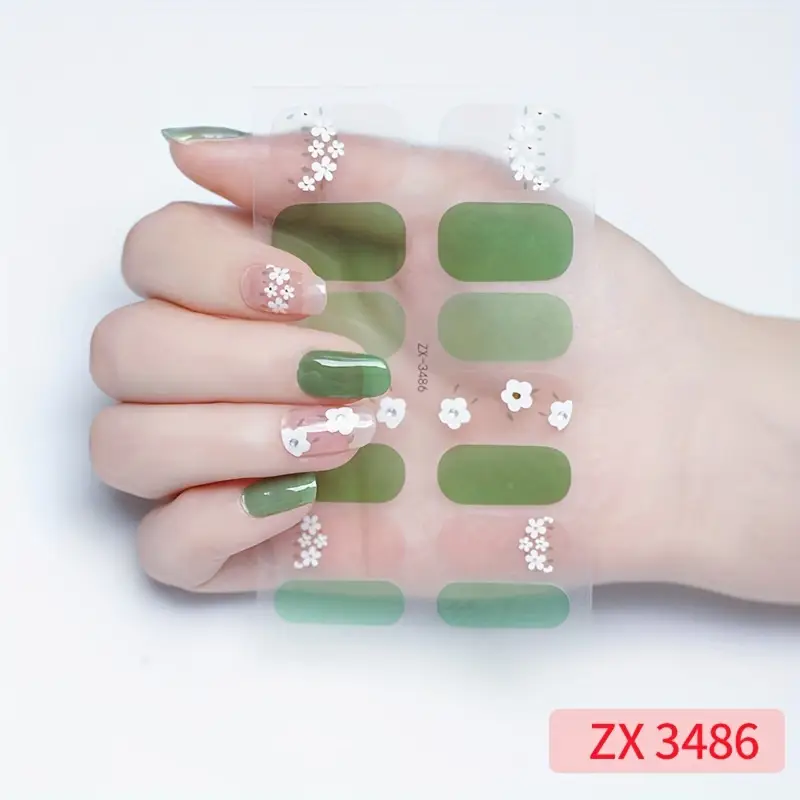 full wrap nail polish stickers spring nail strips self - Temu full wrap nail polish stickers spring nail strips self - Temu