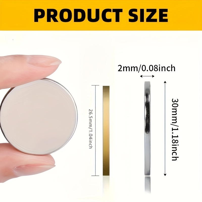 Rare Earth Metal Magnets Round Shape Heavy Duty Fridge - Temu