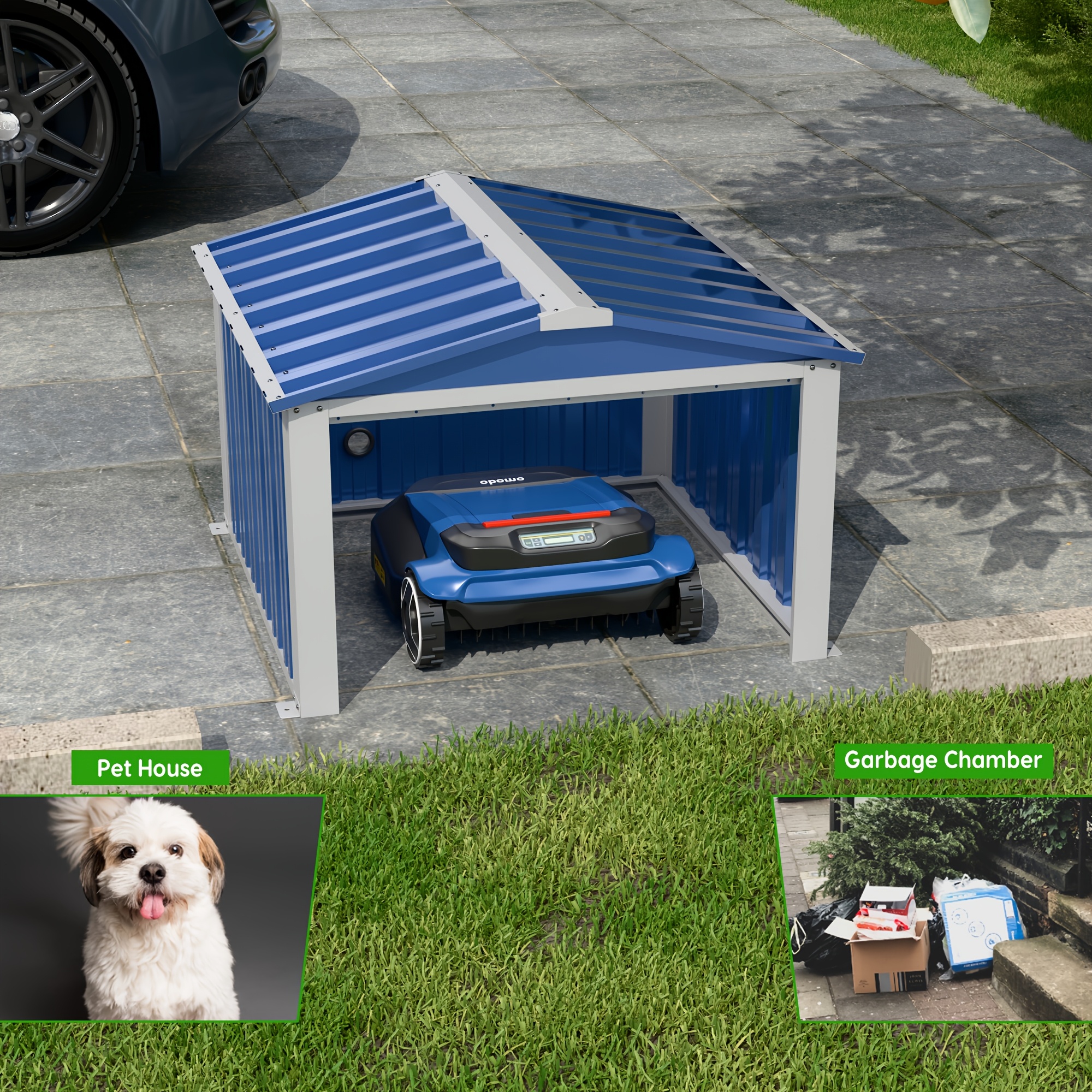 portable sheds sold on Temu United States