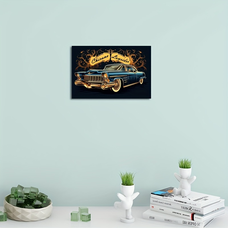 Rider Car Culture Poster Decorative Painting Festival Gift - Temu Canada
