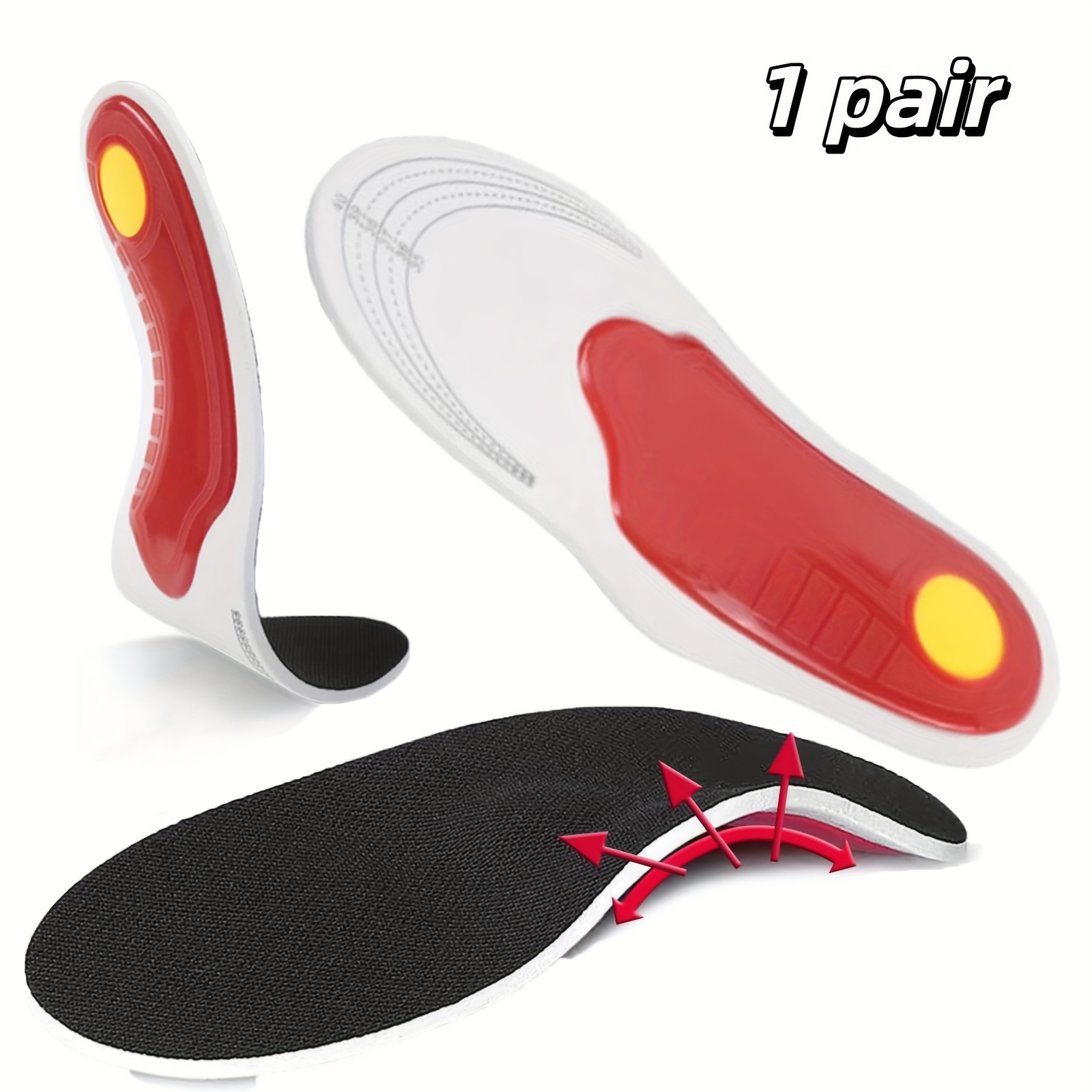 insoles arch support orthotic inserts sold on Temu United States