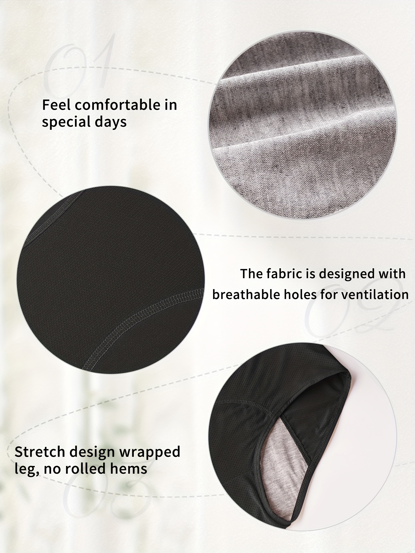 3 Stk Elegante Dametrusser Plusstørrelser Hul Mesh Sømløse - Temu Denmark