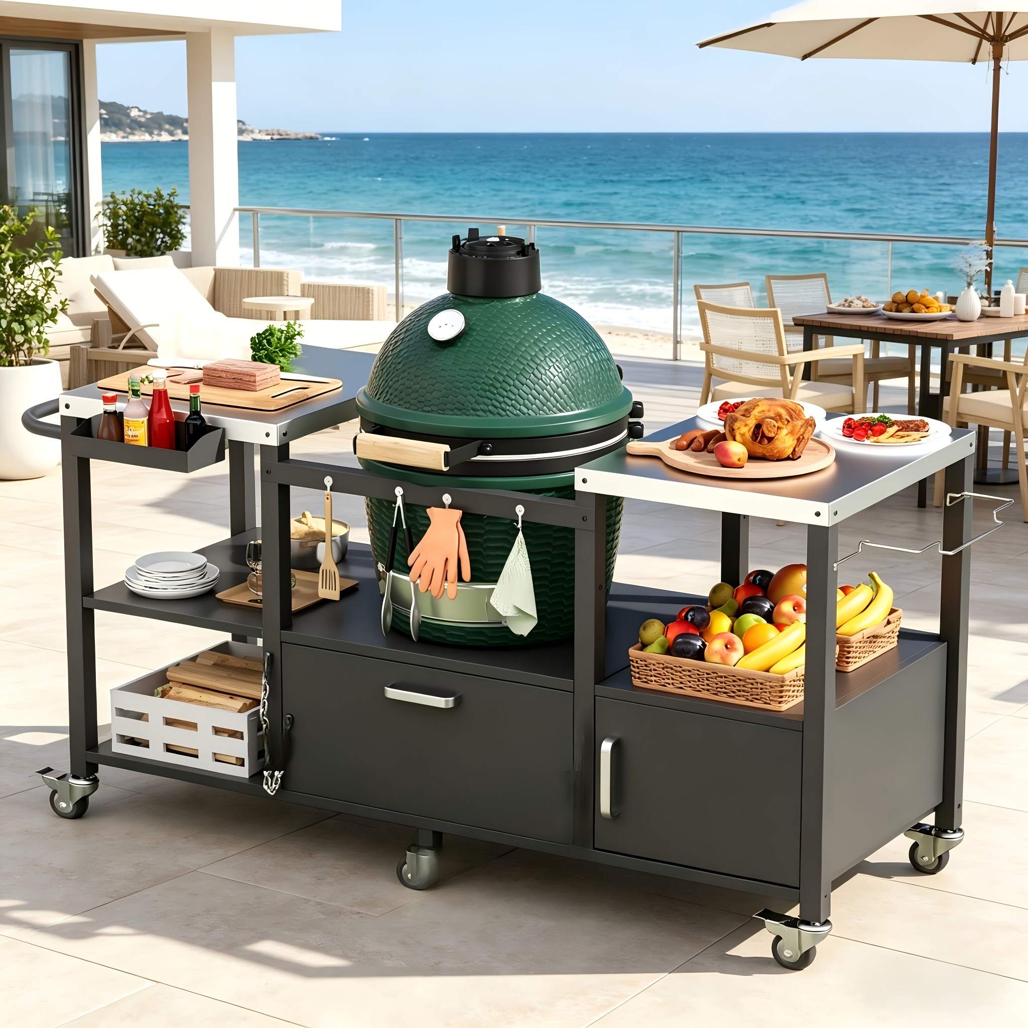 grill table sold on Temu United States