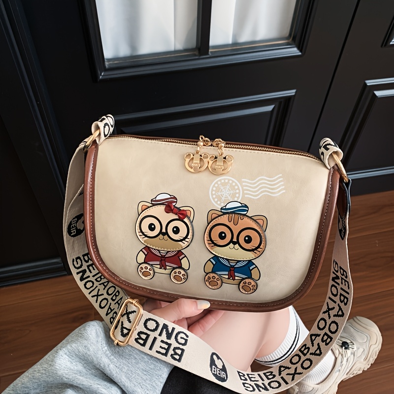 half moon crossbody bag sold on Temu United States