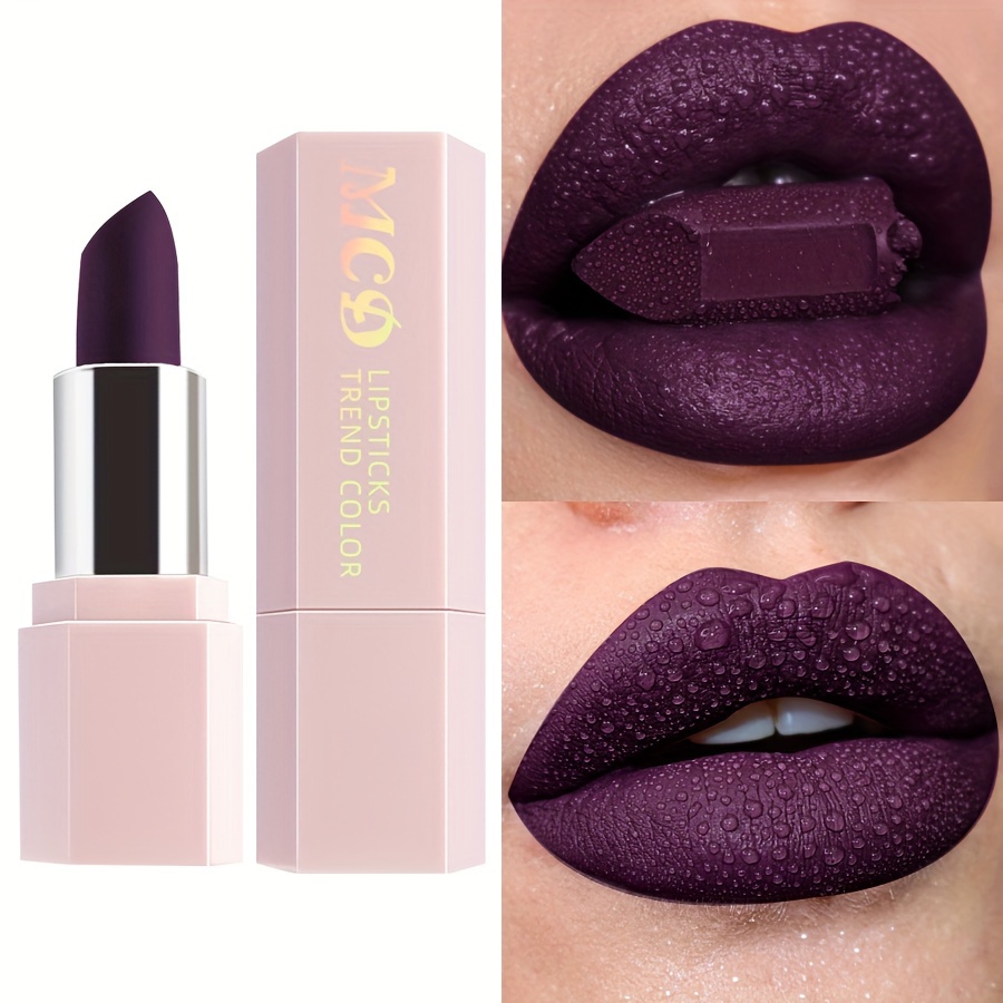 Purple lipstick shades store