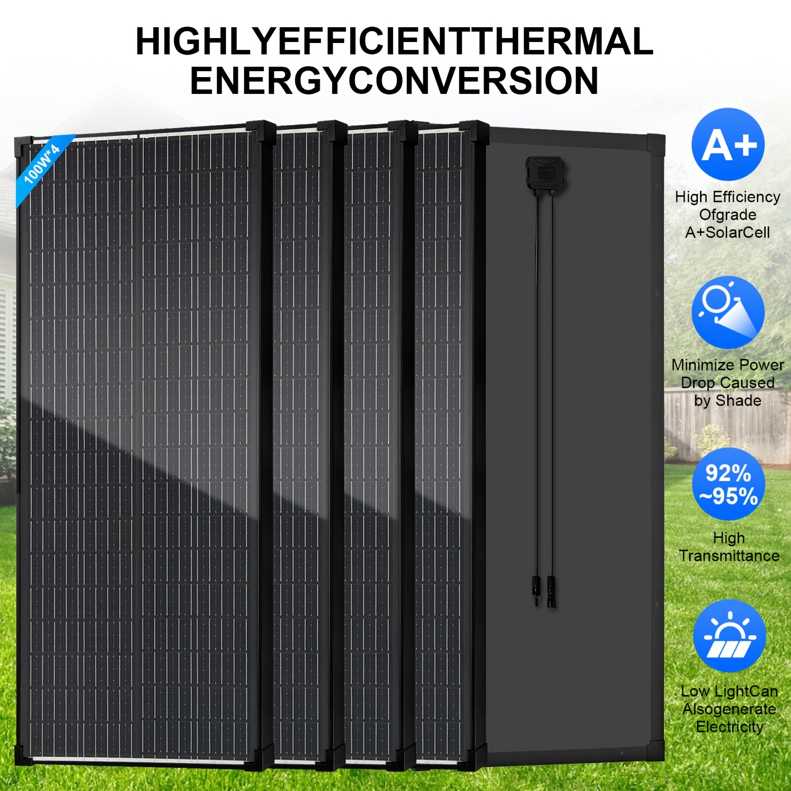 solar panels sold on Temu United States