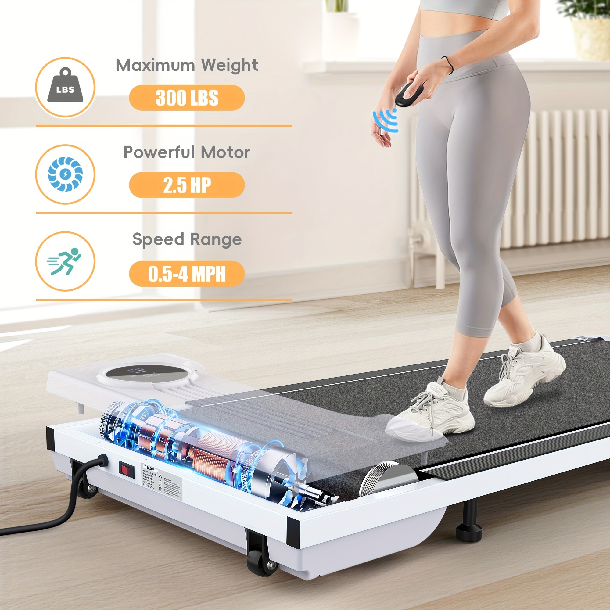 2024 Latest Walking Pad Portable Treadmill - Temu