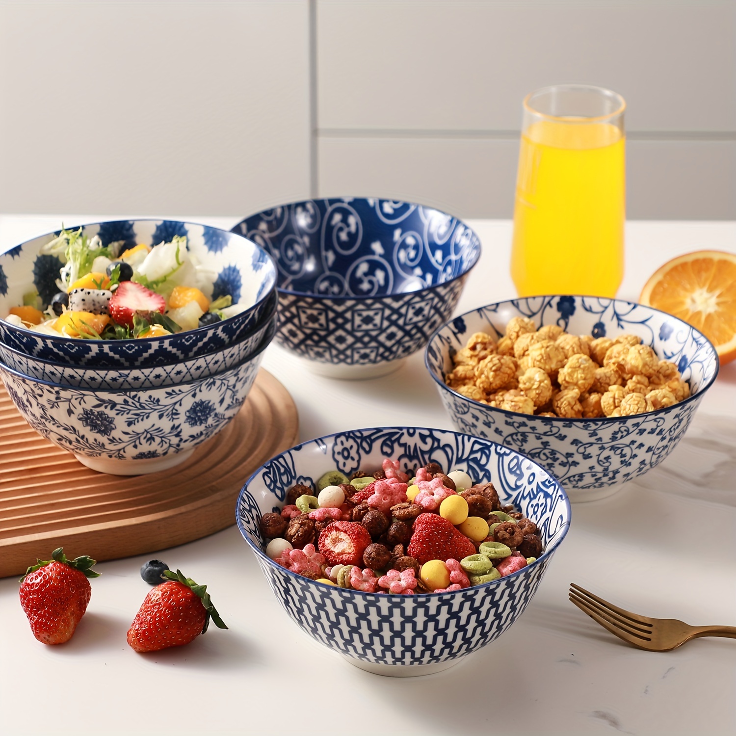 Ceramic Dinner Plate Set Includes Steak Spaghetti Round - Temu