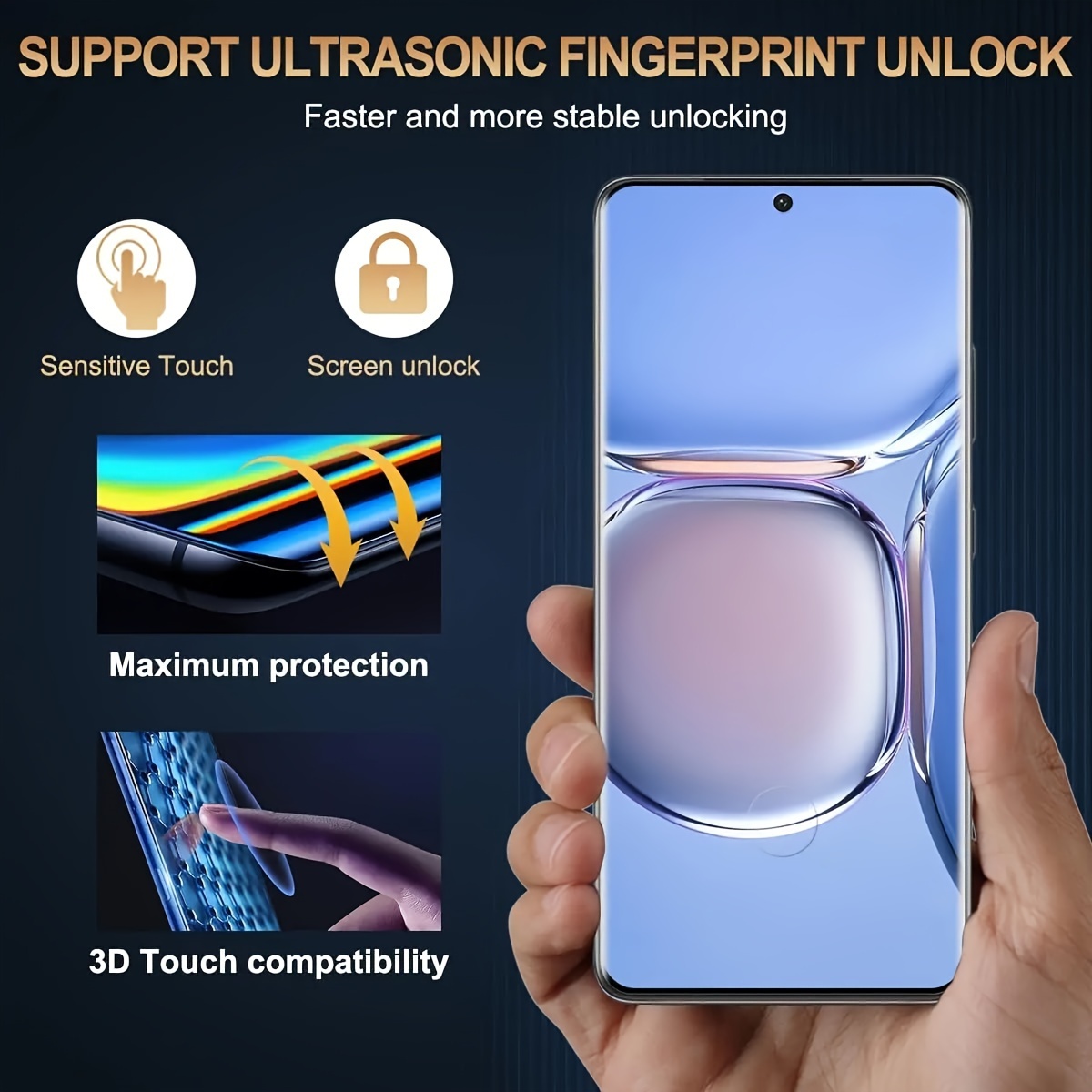 2-piece Hd Tempered Glass Screen Protector For Samsung S23, S24 Ultra ...