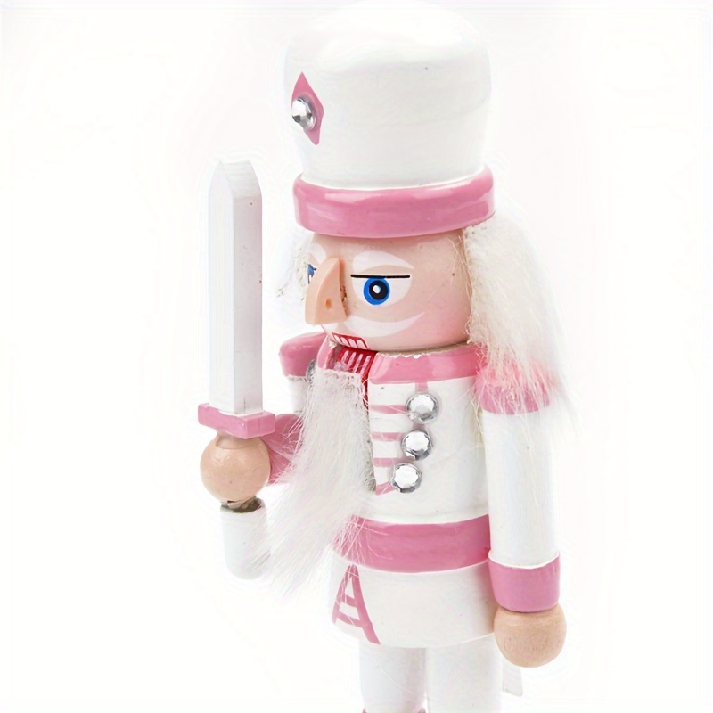 Nutcracker Christmas Tree Ornament Set Wooden Figurines - Temu