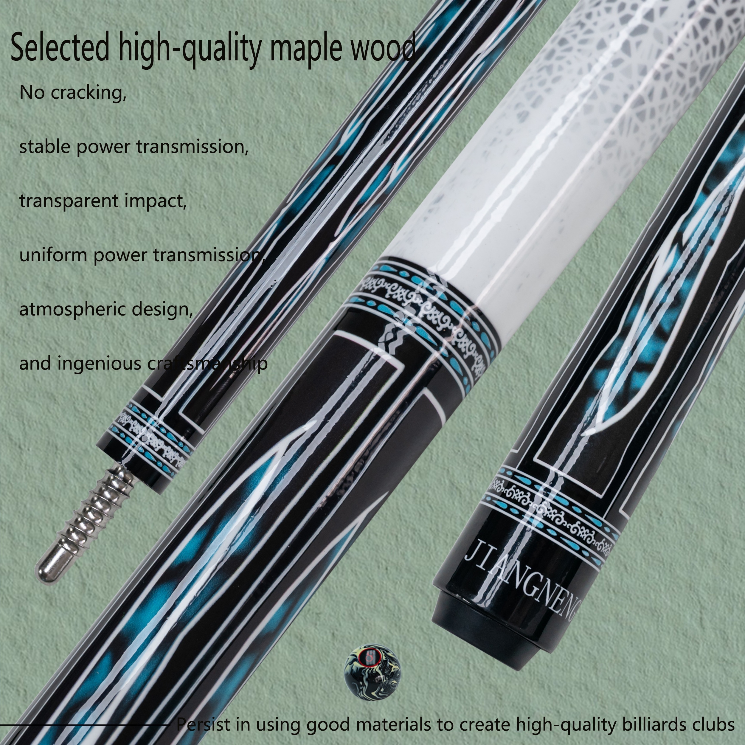 pool cues sold on Temu United States