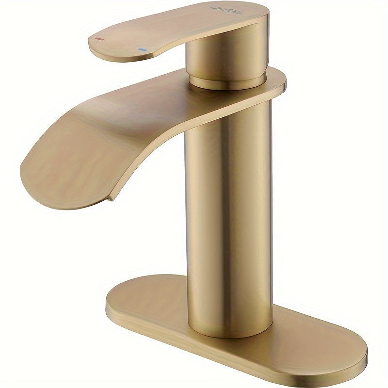 Bathroom Faucet Waterfall Bathroom Faucet Bathroom Sink - Temu