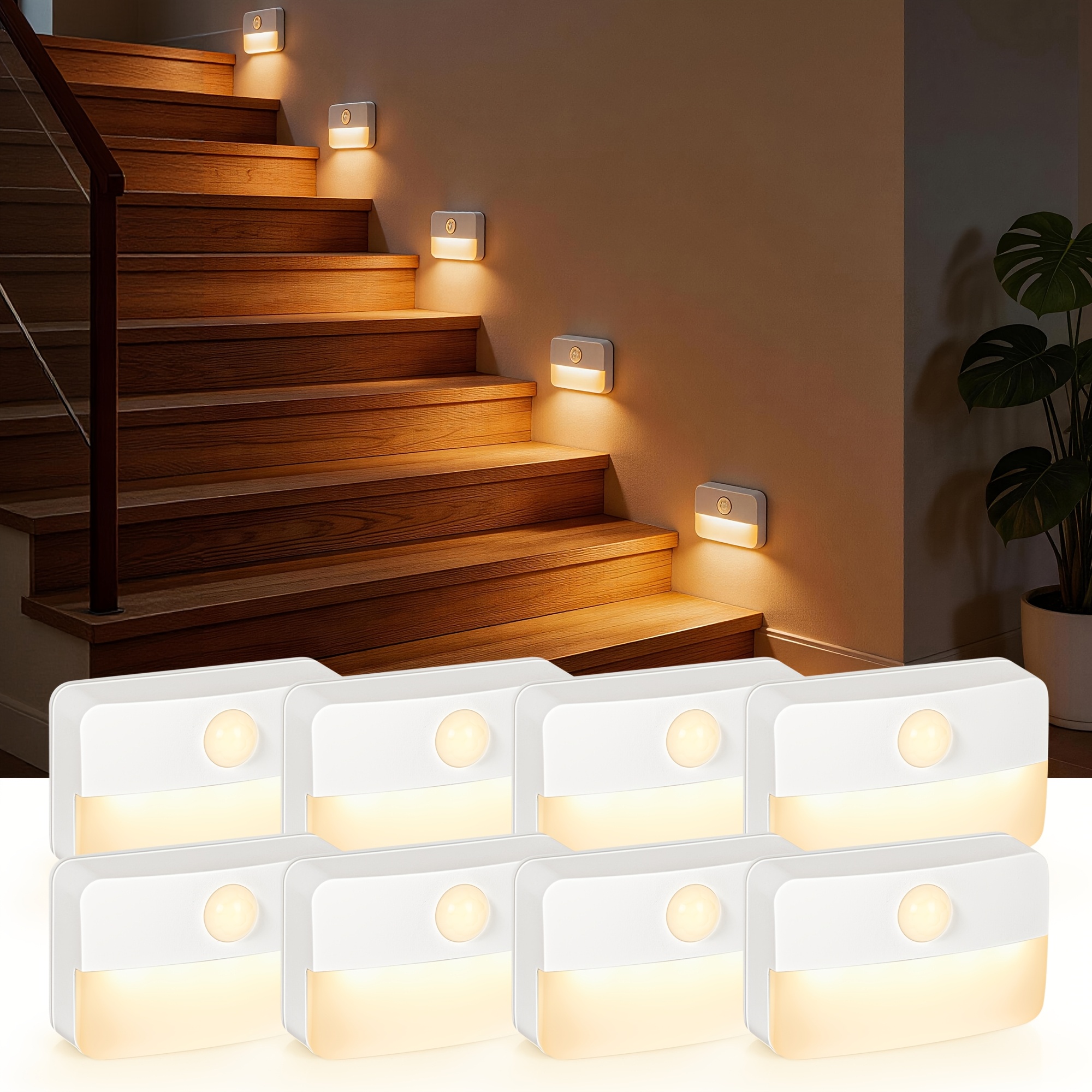 sensor lights sold on Temu United States