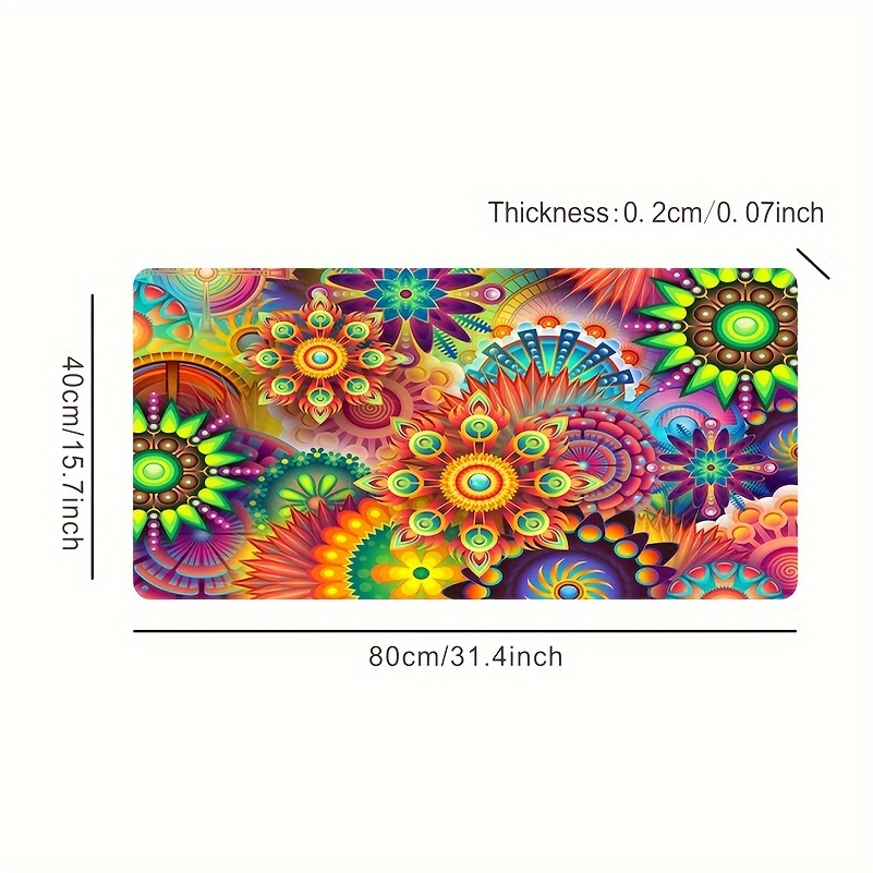 Upgrade Gaming Experience A Colorful Gear Mouse Pad Super - Temu Canada