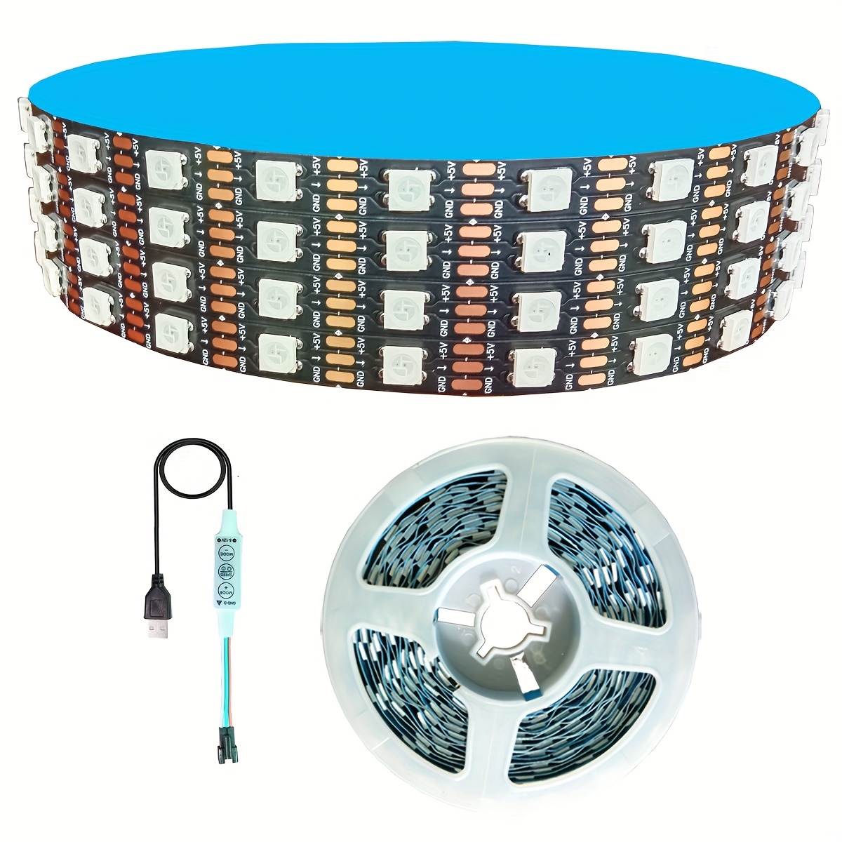 led lights sold on Temu United States