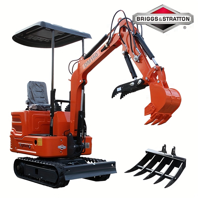 excavator sold on Temu United States