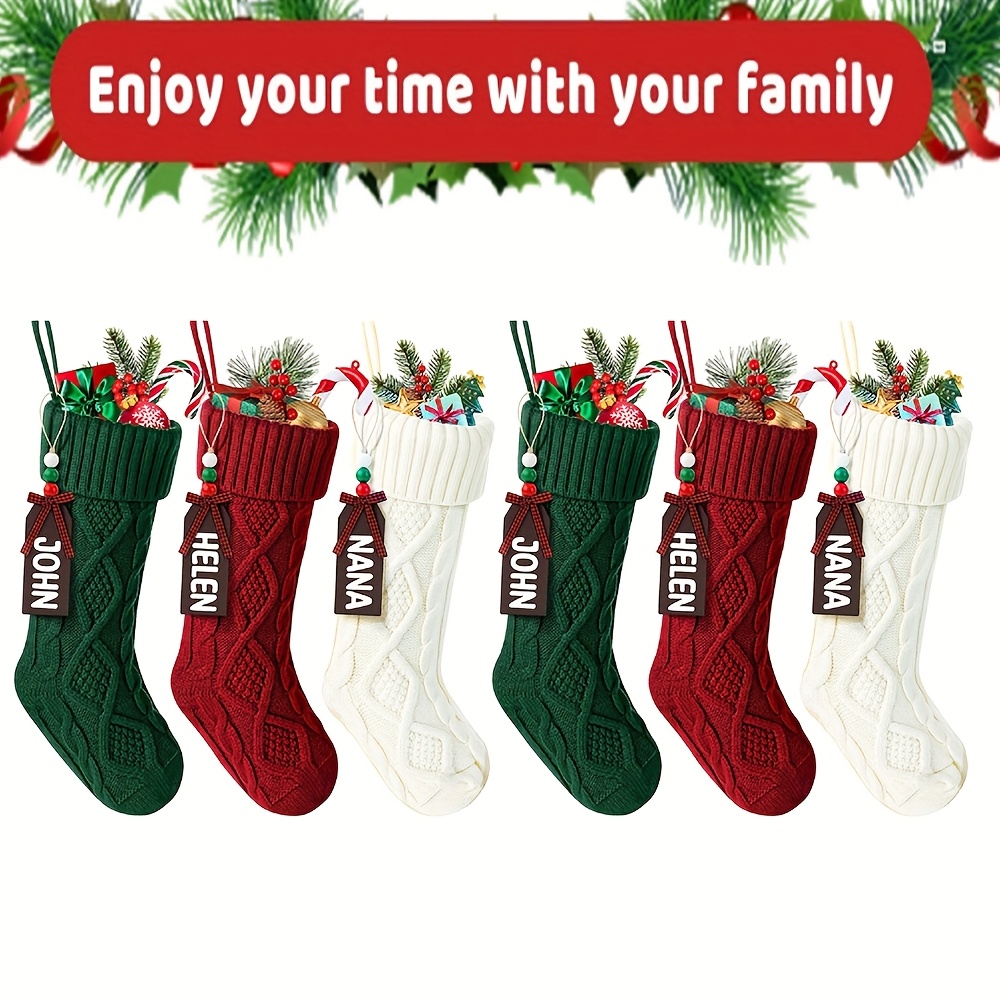 christmas stockings sold on Temu United States