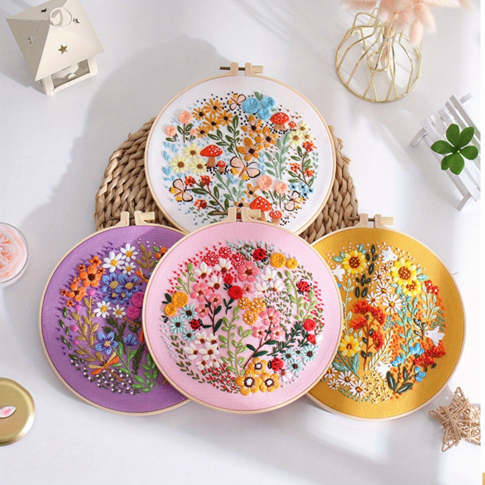 cross stitching kits sold on Temu United States