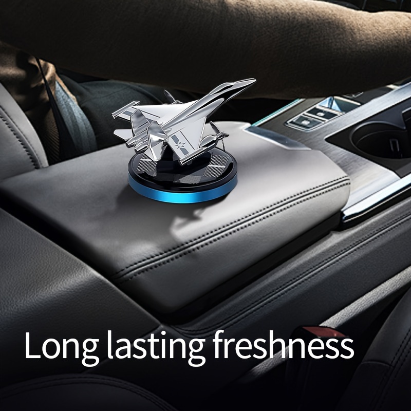 Solar powered Aluminum Aircraft Car Air Freshener Diffuser - Temu