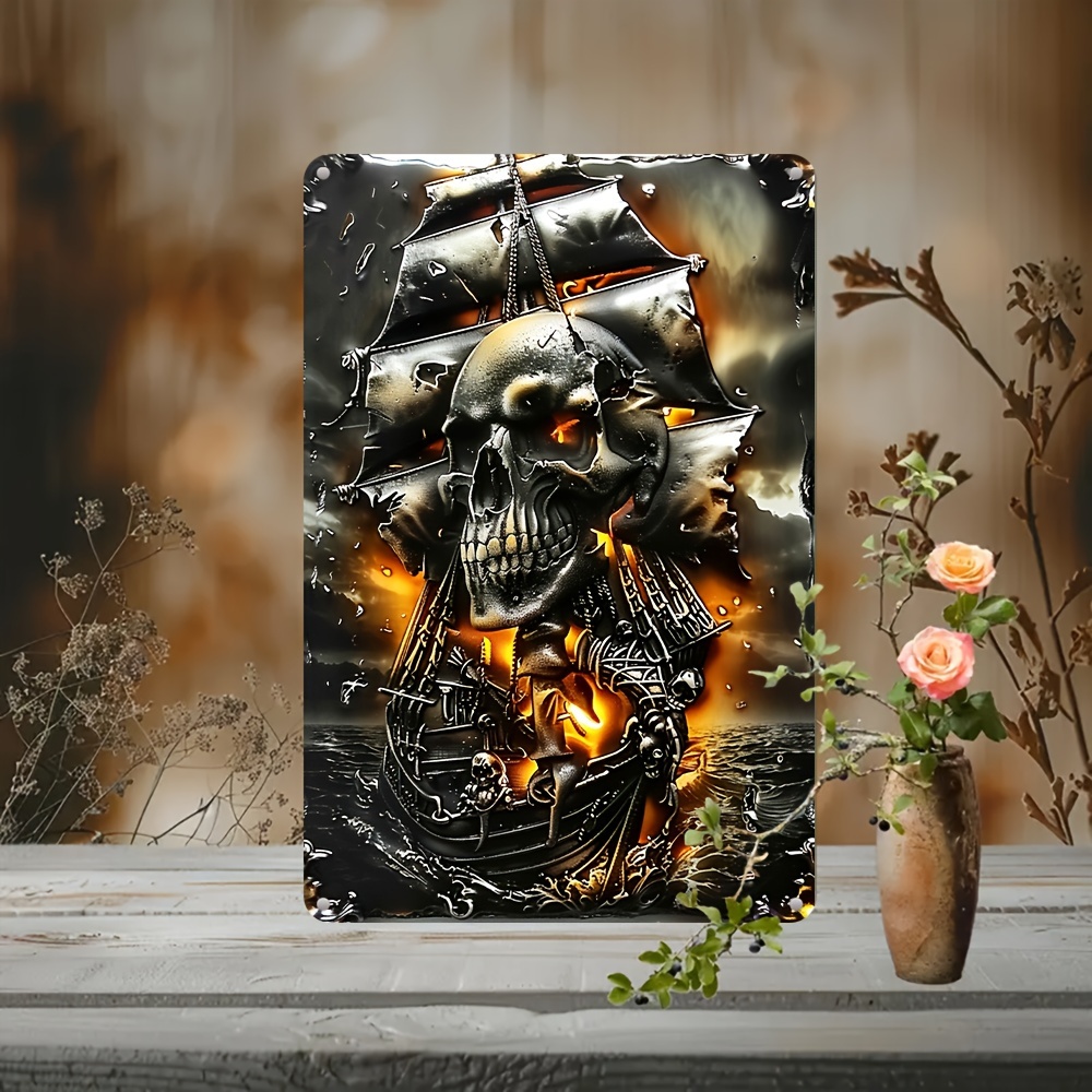 Metal Aluminium Tin Signs Retro Funny Horror Movie Poster - Temu