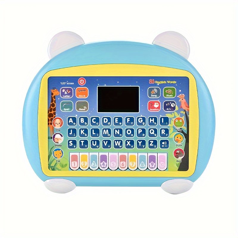 Educational Led Tablet Sensory Toys Learning Activity Game - Temu Ireland
