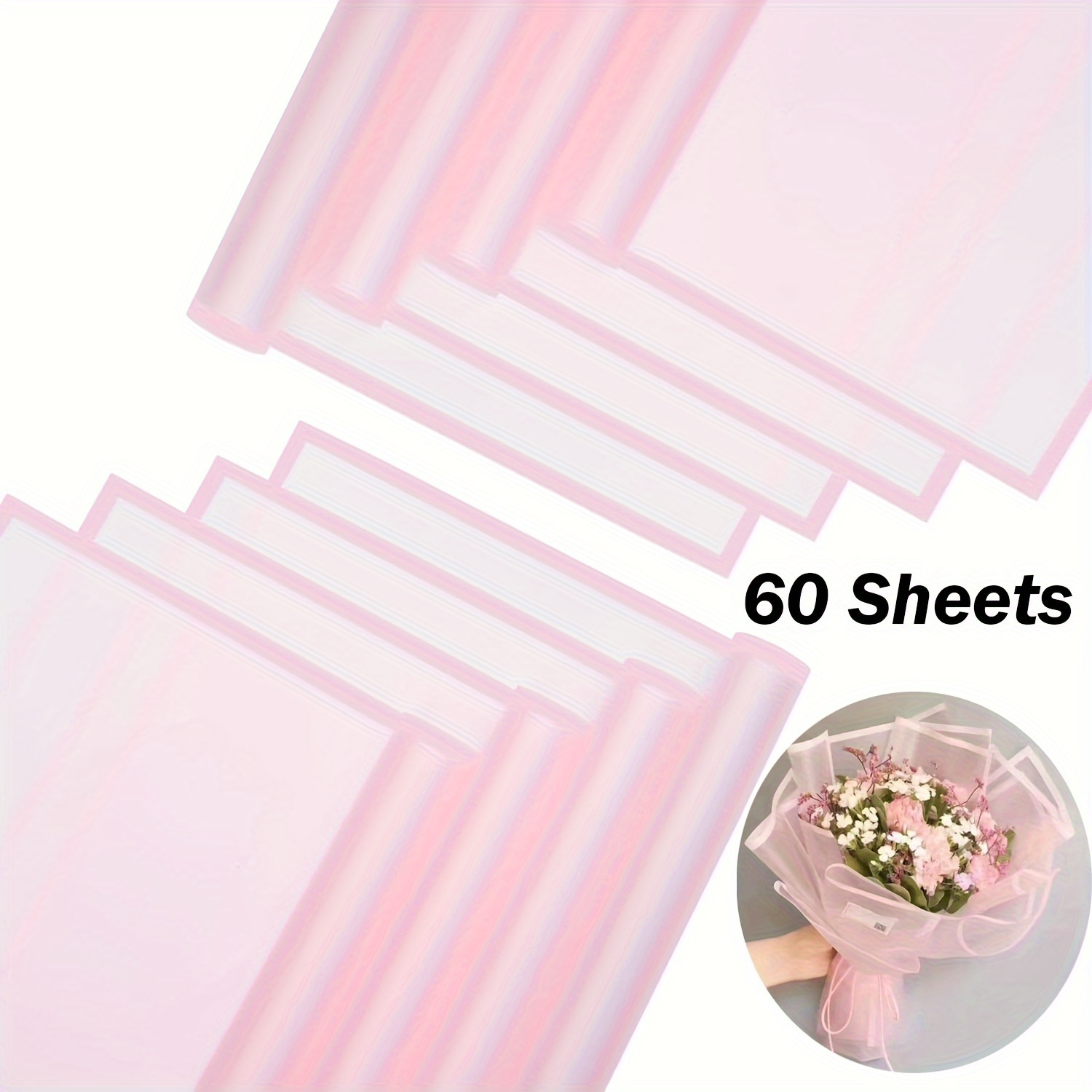 Golden Edge Korean Paper Flower Wrapping Paper Material - Temu Canada