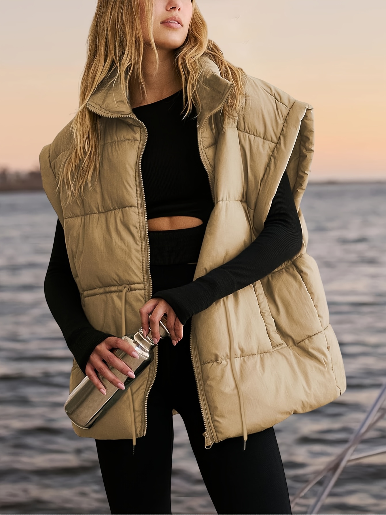 women vests sold on Temu United States