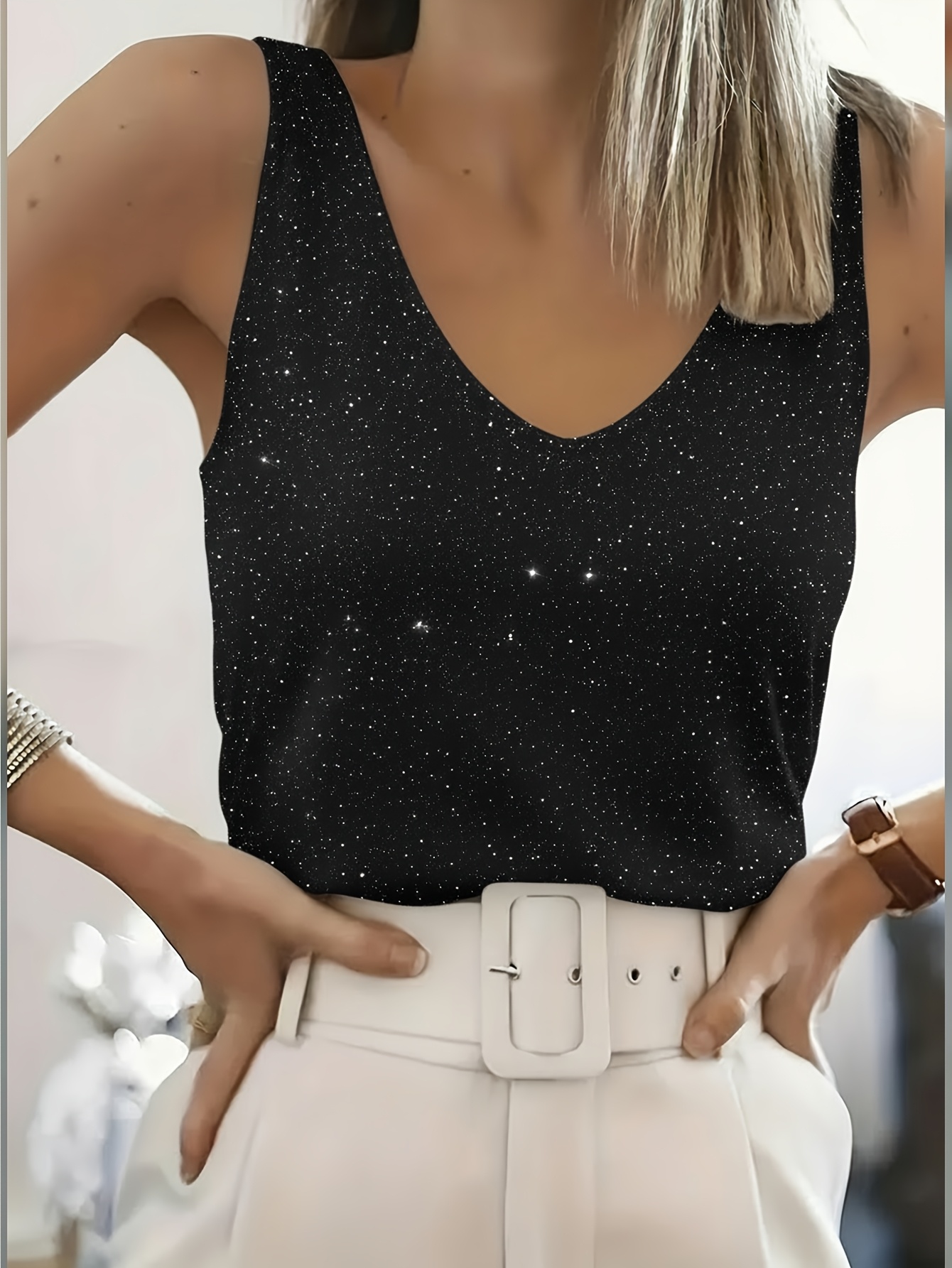 sequin blouses for women sold on Temu United States