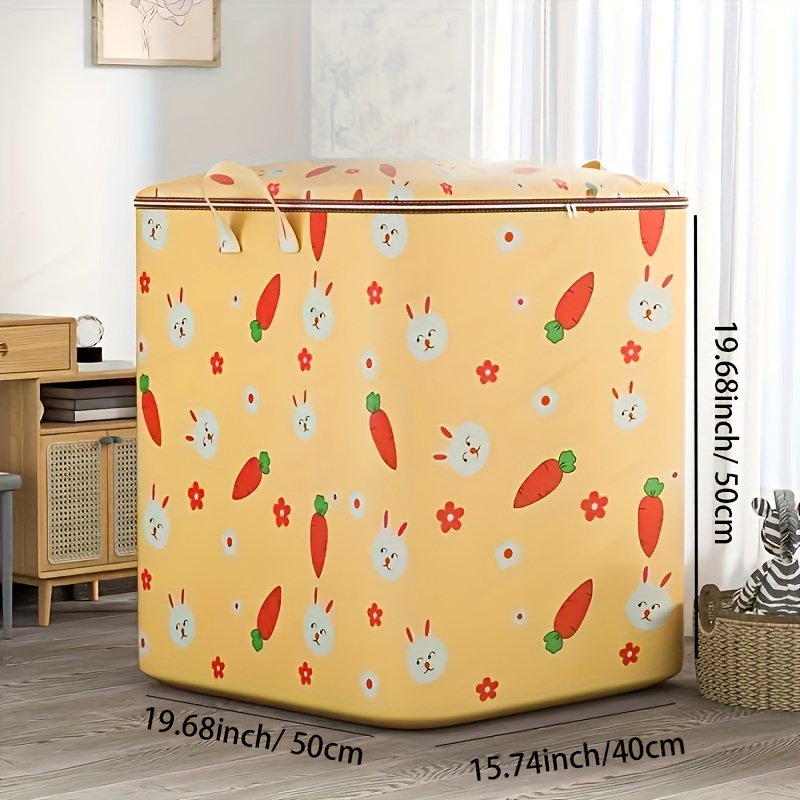 Trendy Astronaut Pattern Clothes Storage Bag Casual Large - Temu United ...