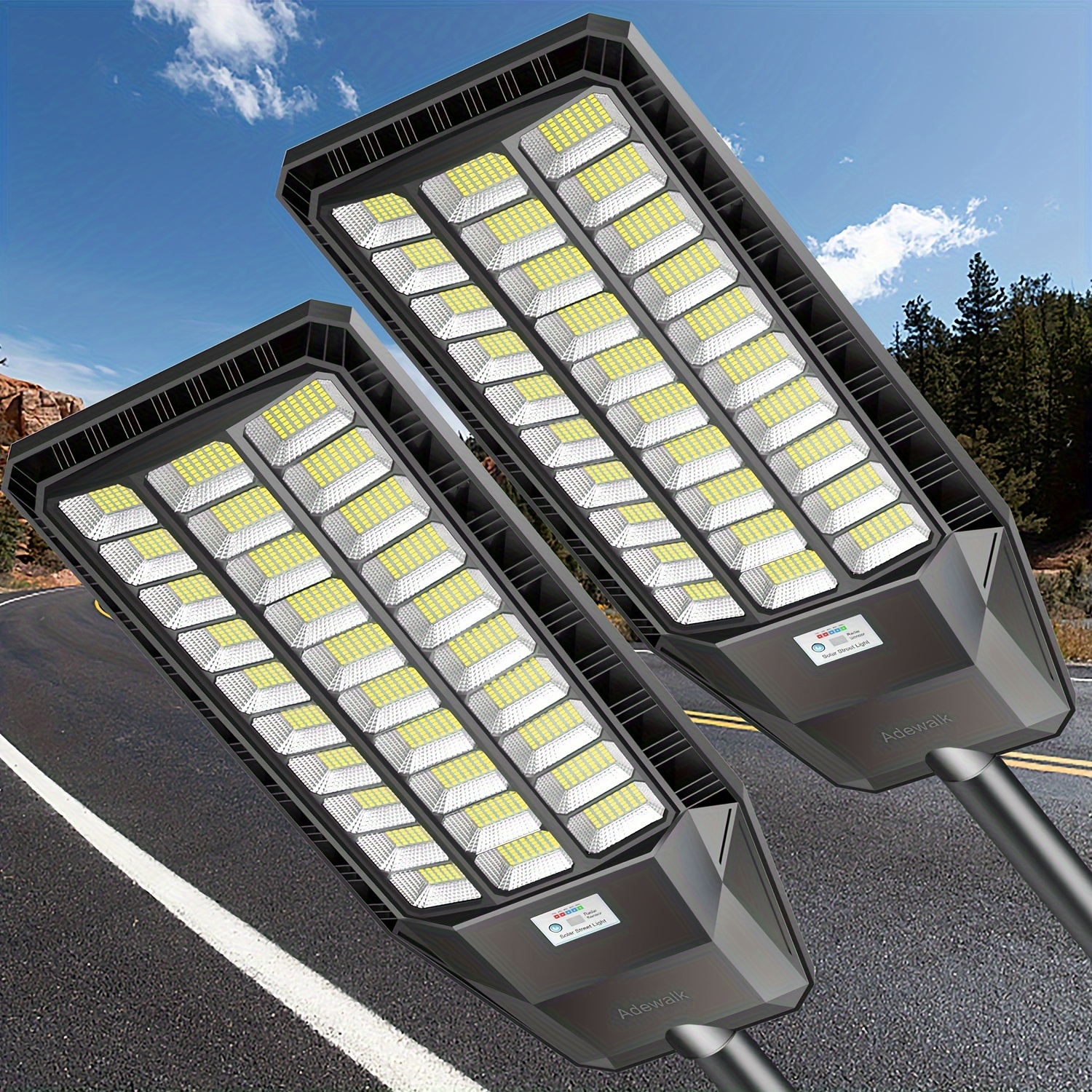 solar lights sold on Temu United States