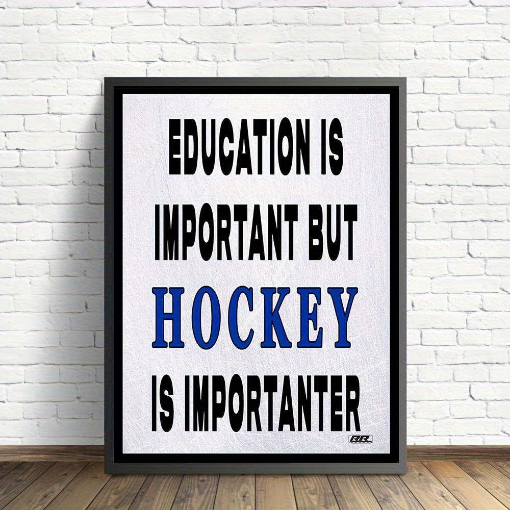 Canvas Wall Art Education Important Poster Painting - Temu Portugal