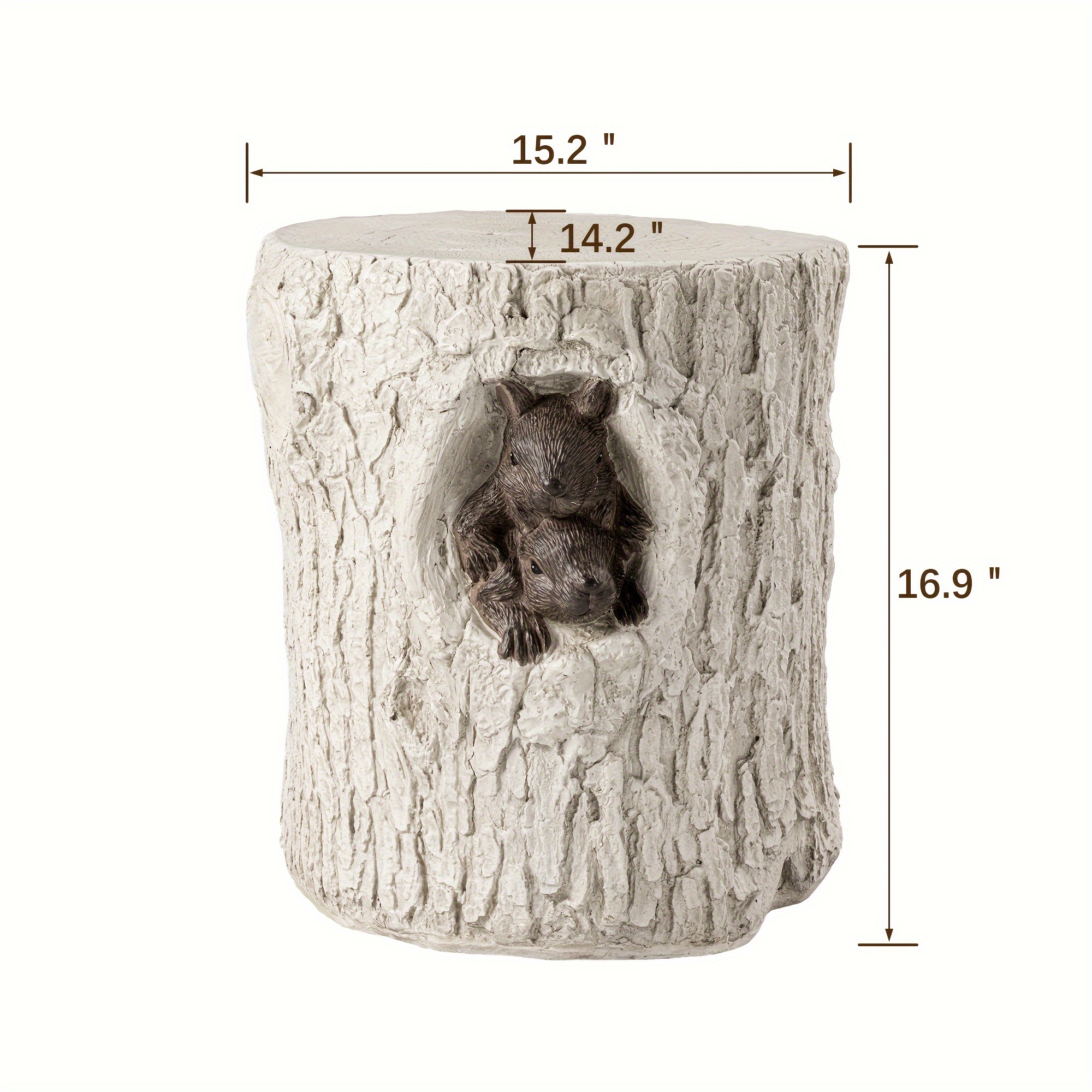 Concrete Side Table Outdoor Side Table For Patio 14 Squirrel Accent ...