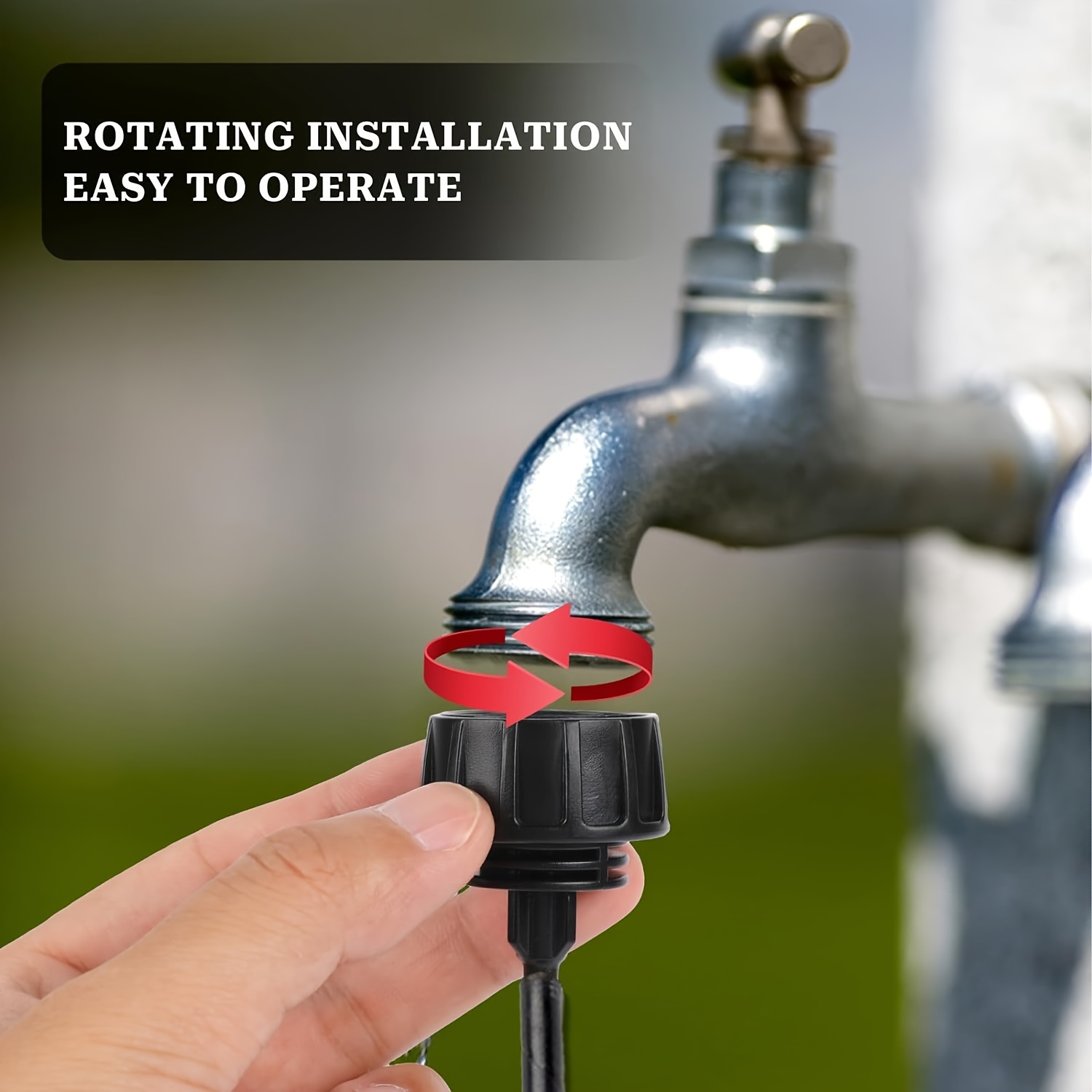 Drip Irrigation Tubing Faucet/garden Hose Adapter Drip - Temu Australia