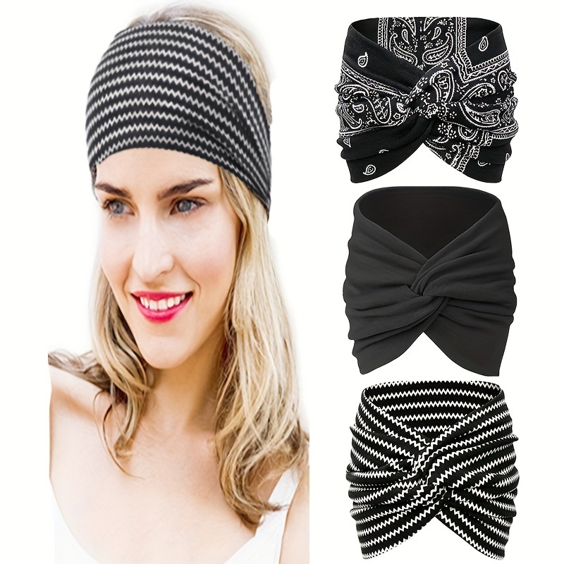 wide brimmed head band style knotted hair hoop - Temu United Kingdom