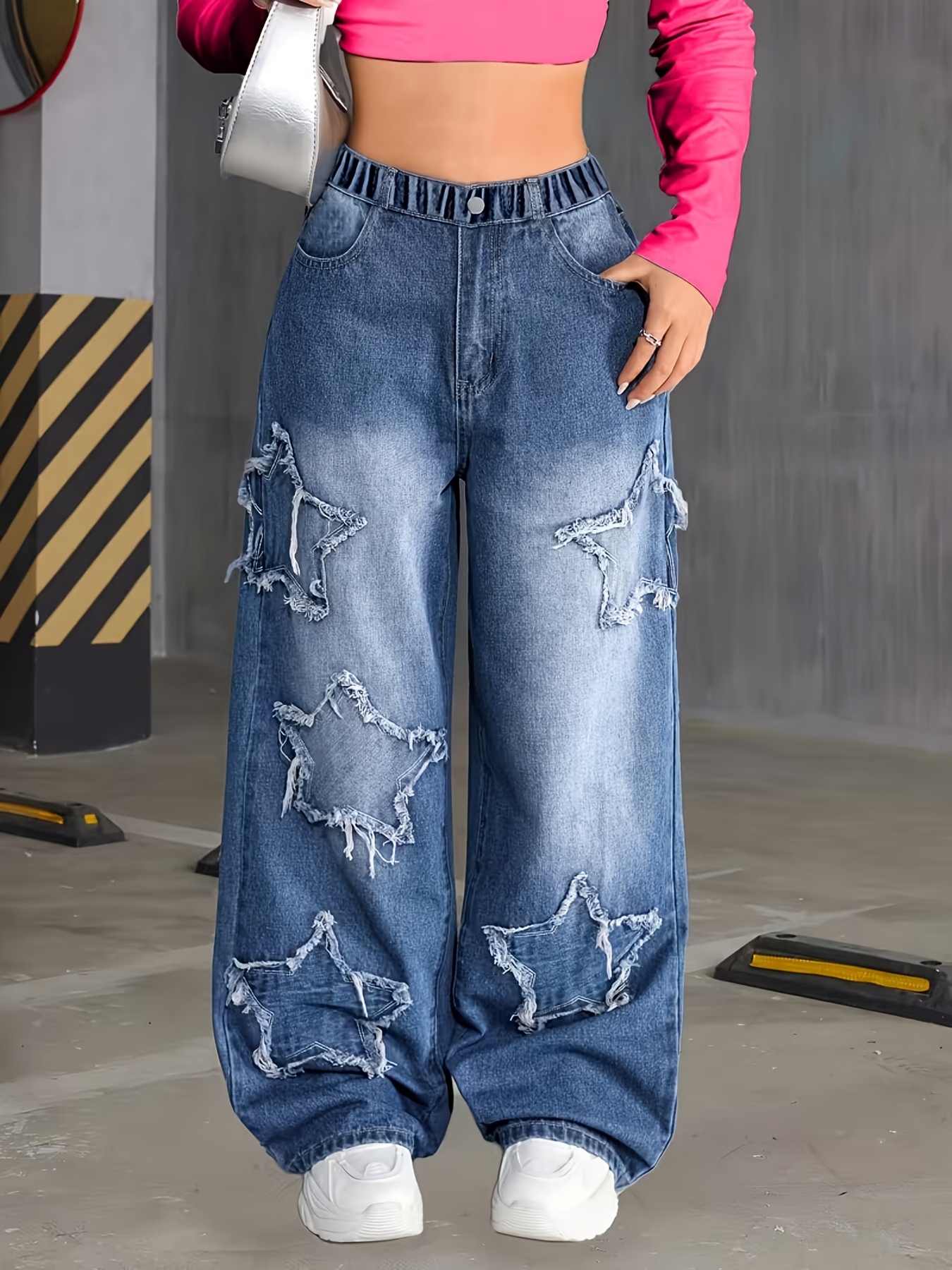 star pants sold on Temu United States