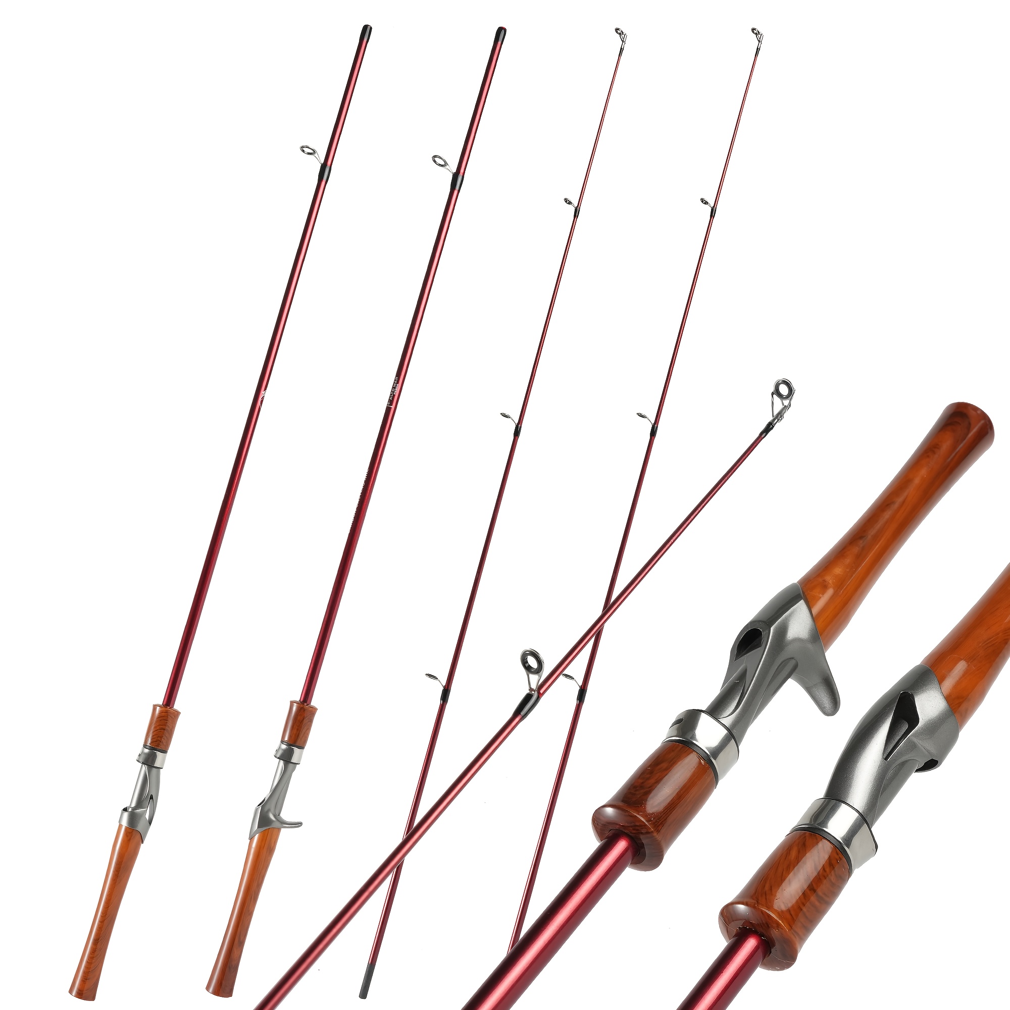 fishing rods and gear sold on Temu United States