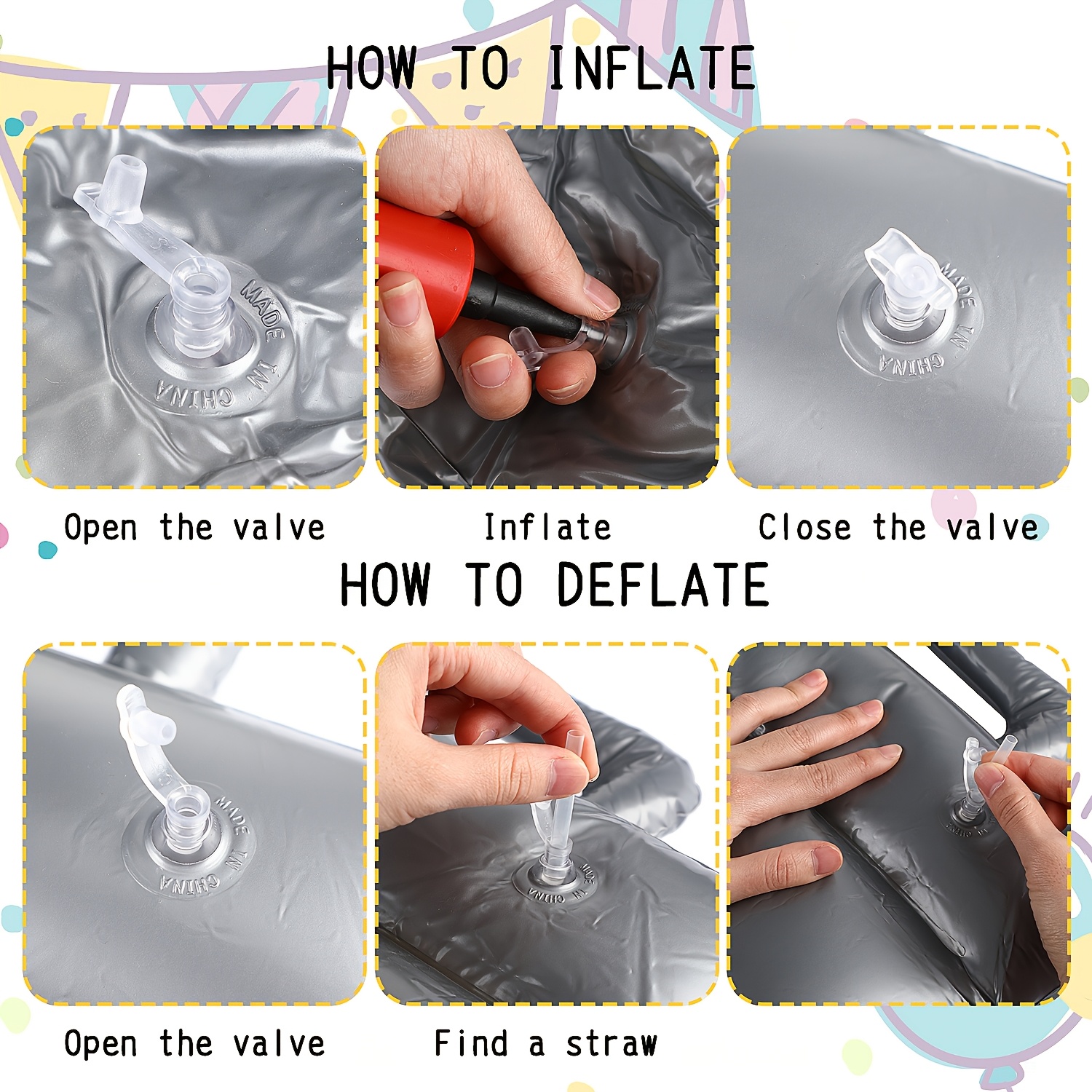 Set 90s 80s Disco Party Decorations Inflatable Radio - Temu