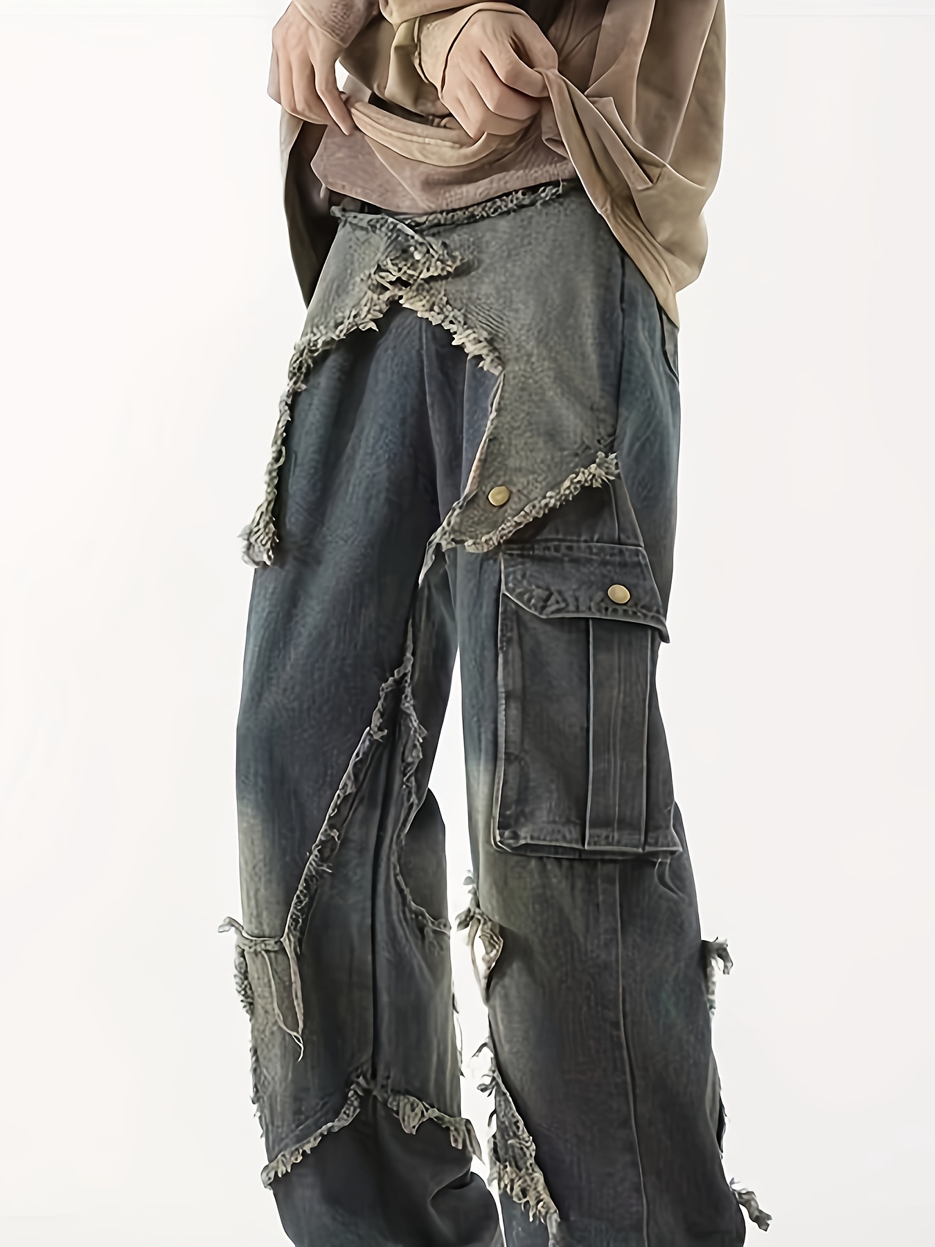 wide jeans men sold on Temu United States wide jeans men sold on Temu United States