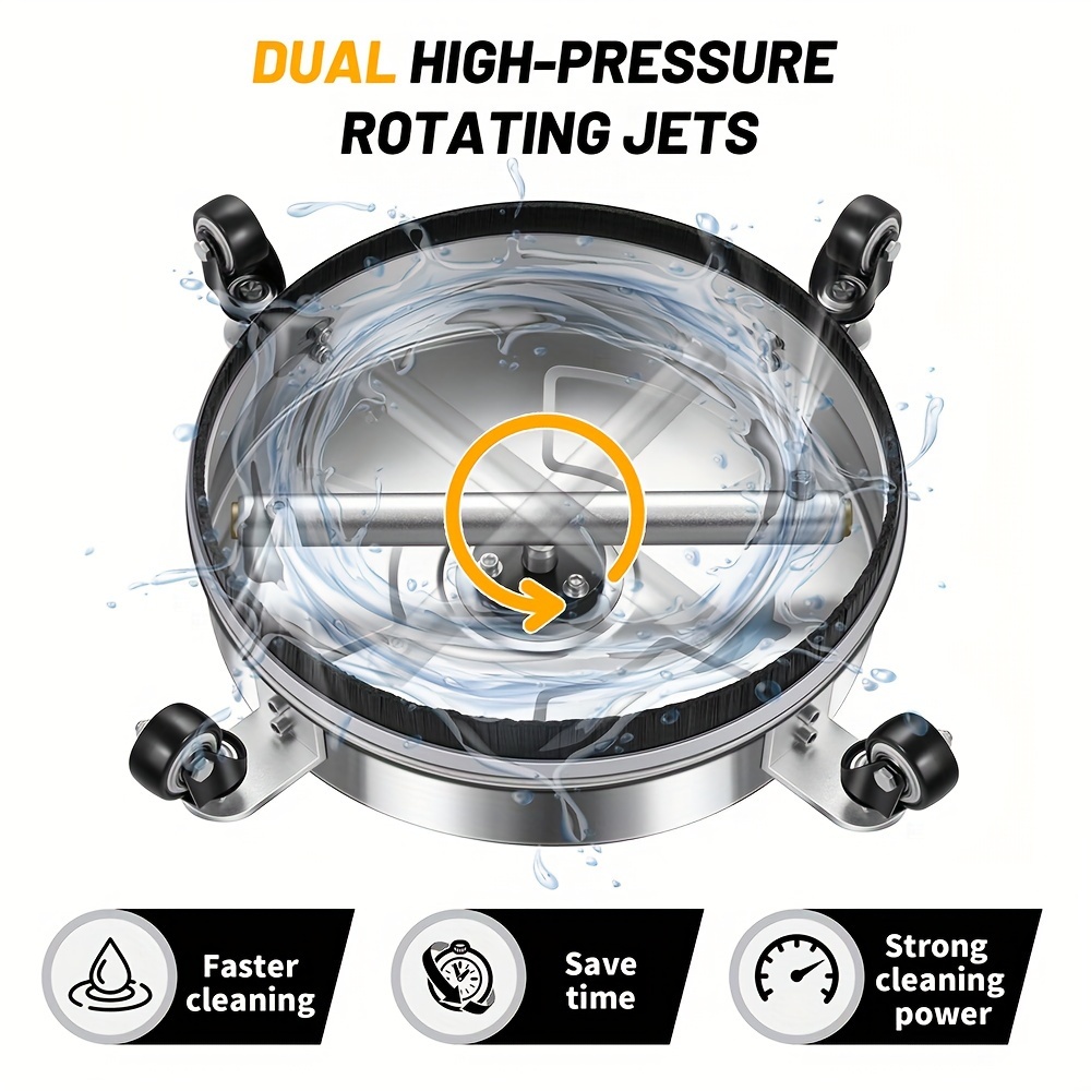 Sidewalk pressure washer attachment store