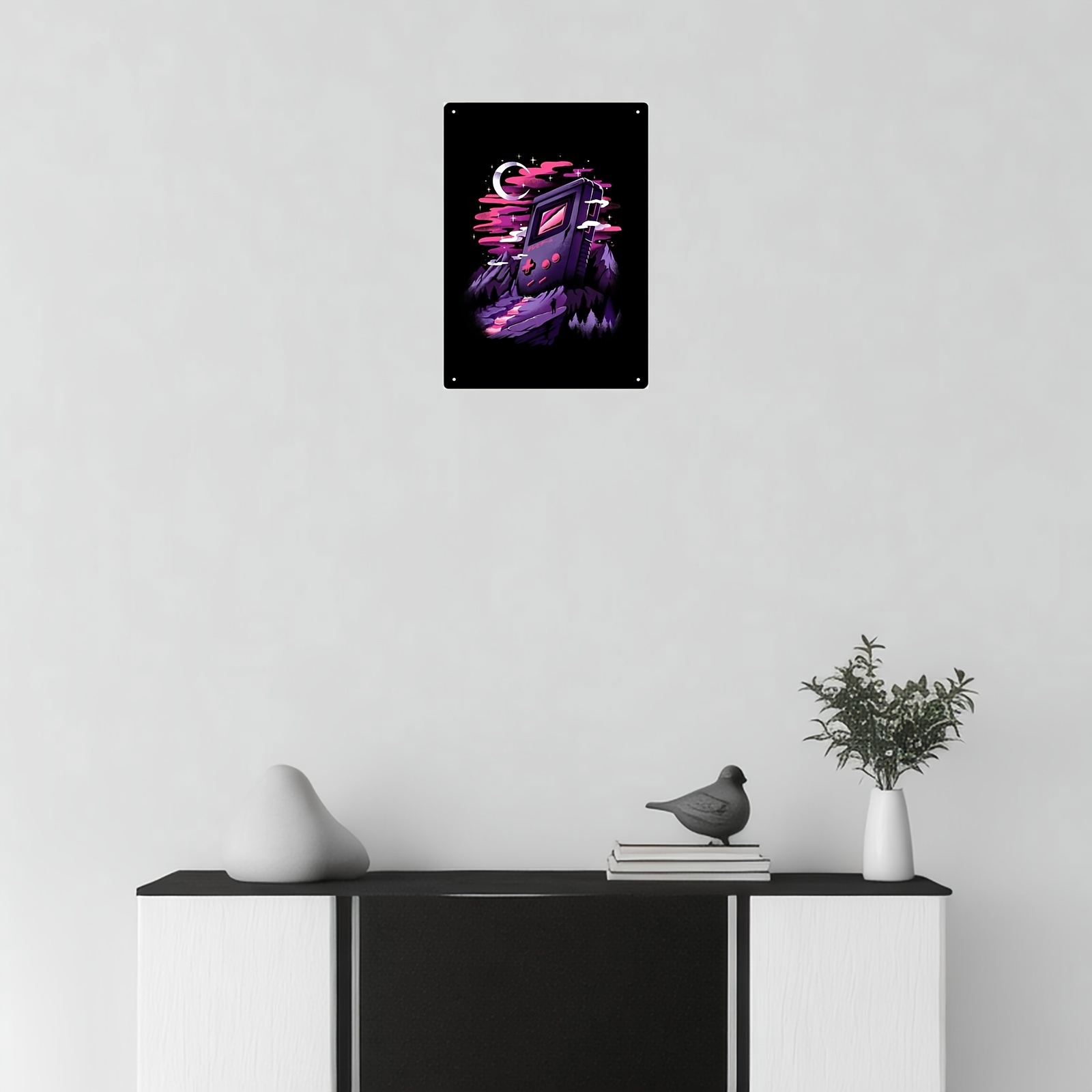 Vintage Game Console inspired Metal Wall Art Iron Poster - Temu