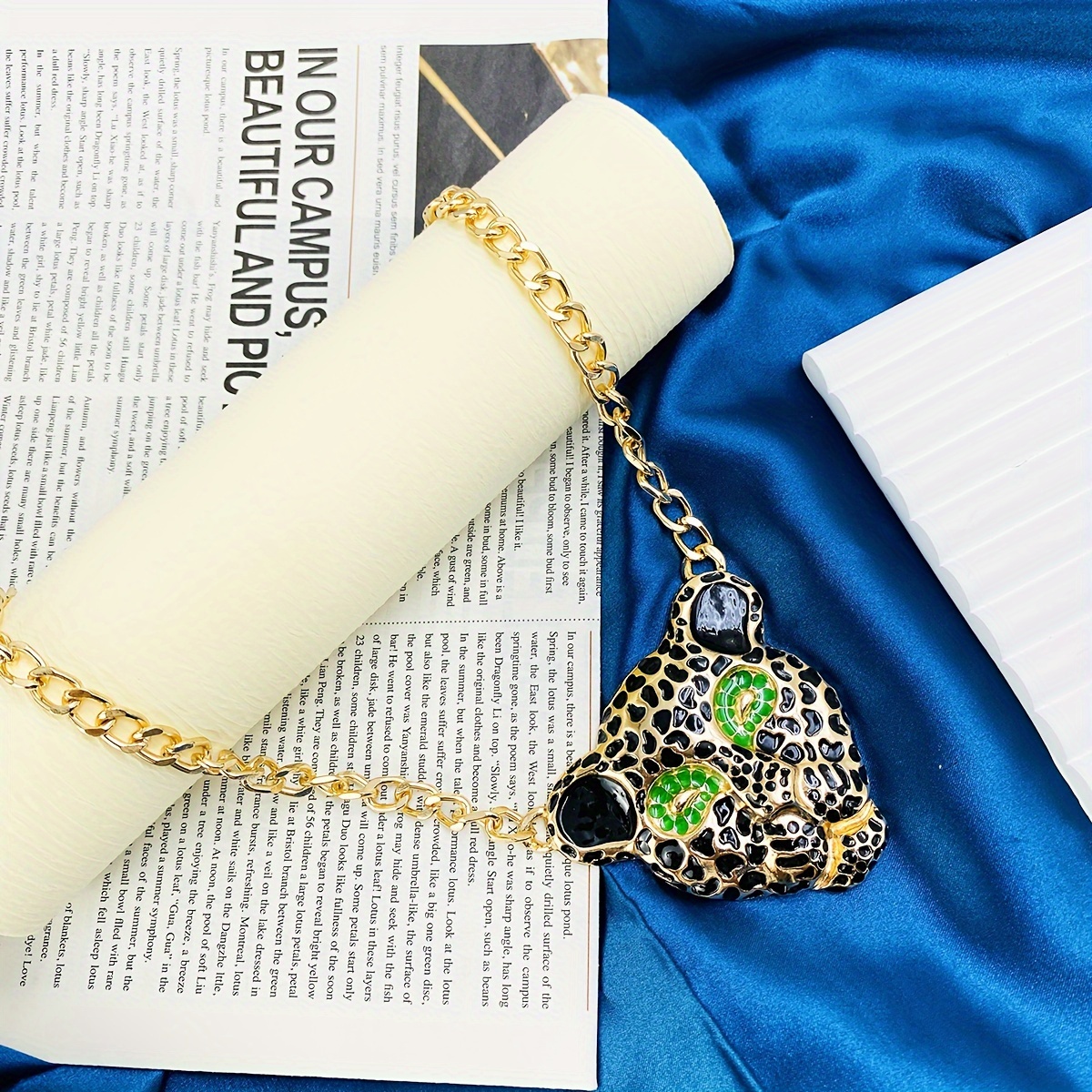 Lion Head Decor Pendant Necklace Men - Temu Denmark