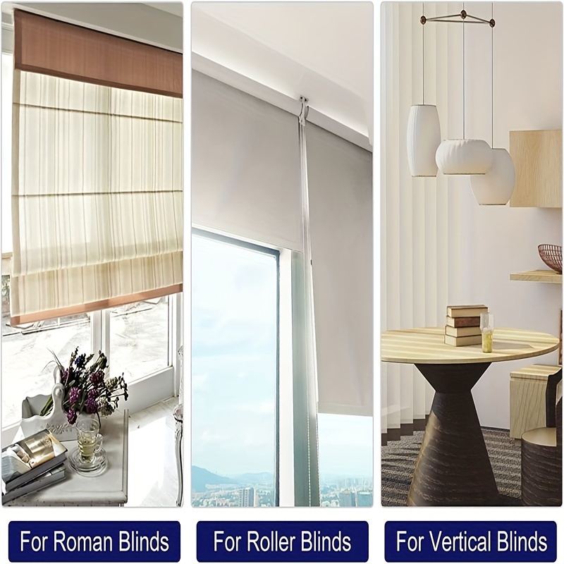 Classic Clear Plastic Window Shade Pull Cords Transparent - Temu