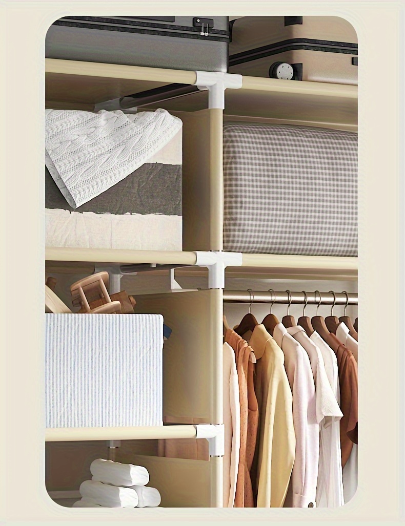 Portable Closet Organizer Reinforced Alloy - Temu