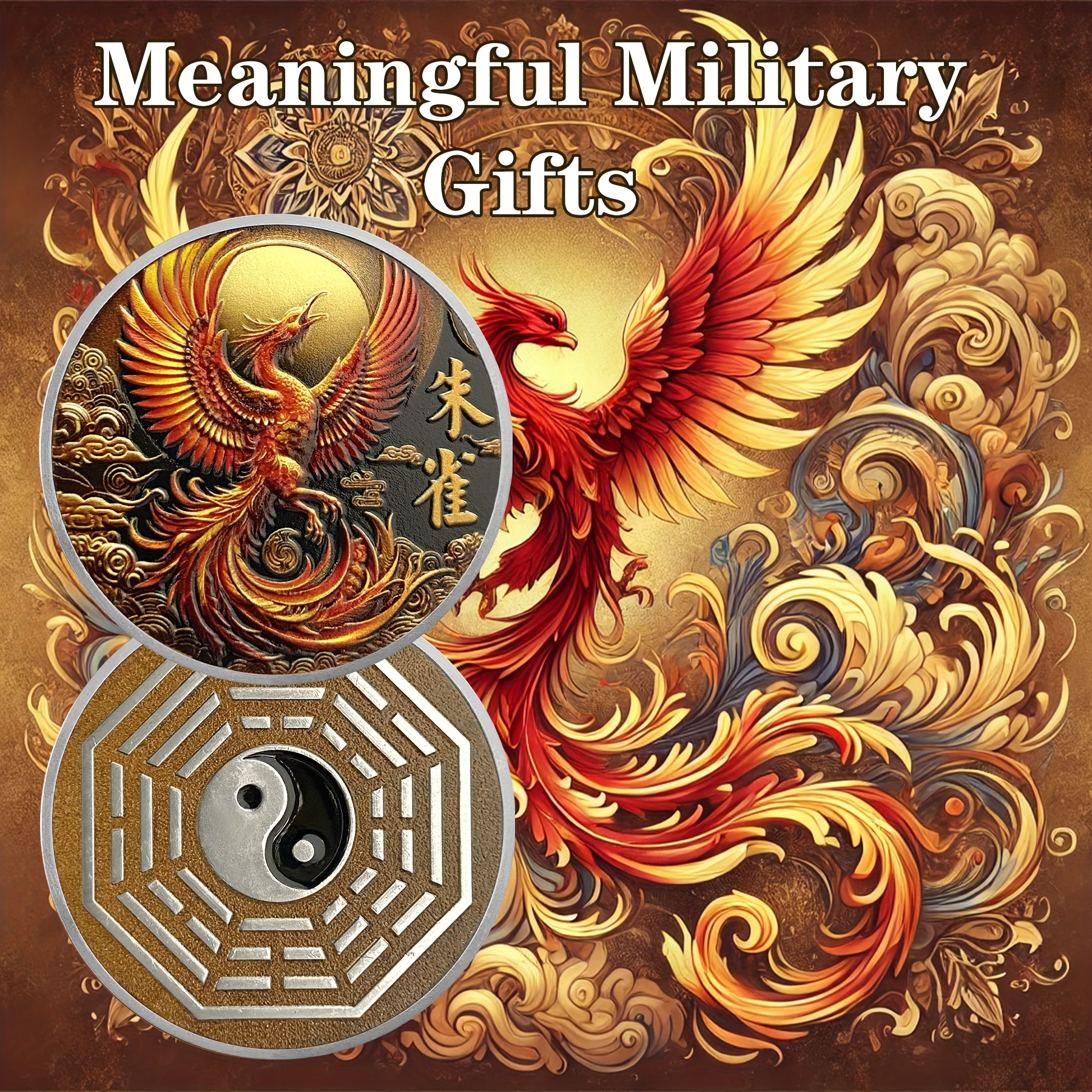 challenge coin collection sold on Temu United States