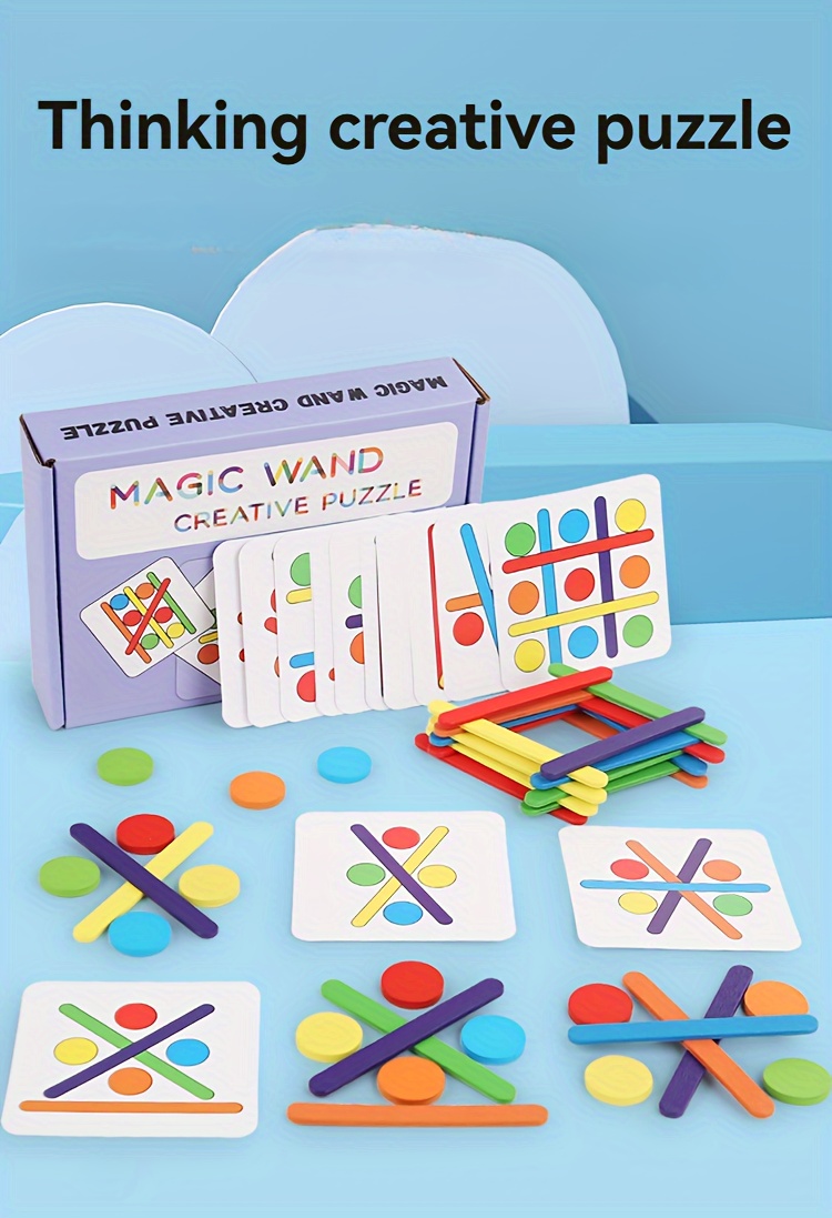 Early Learning Color Matching Puzzle - Educational Building Blocks Game ...