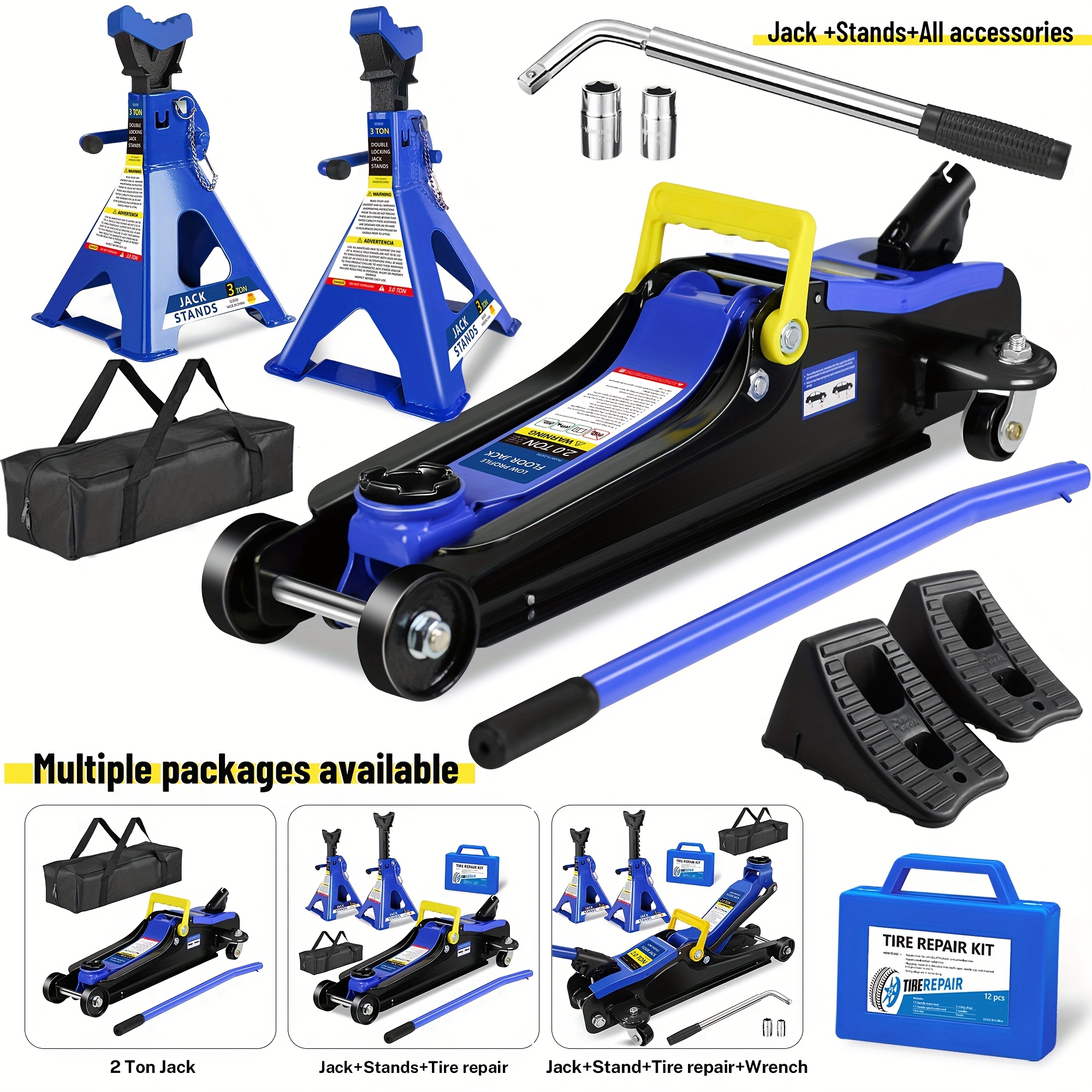 car jacks sold on Temu United States