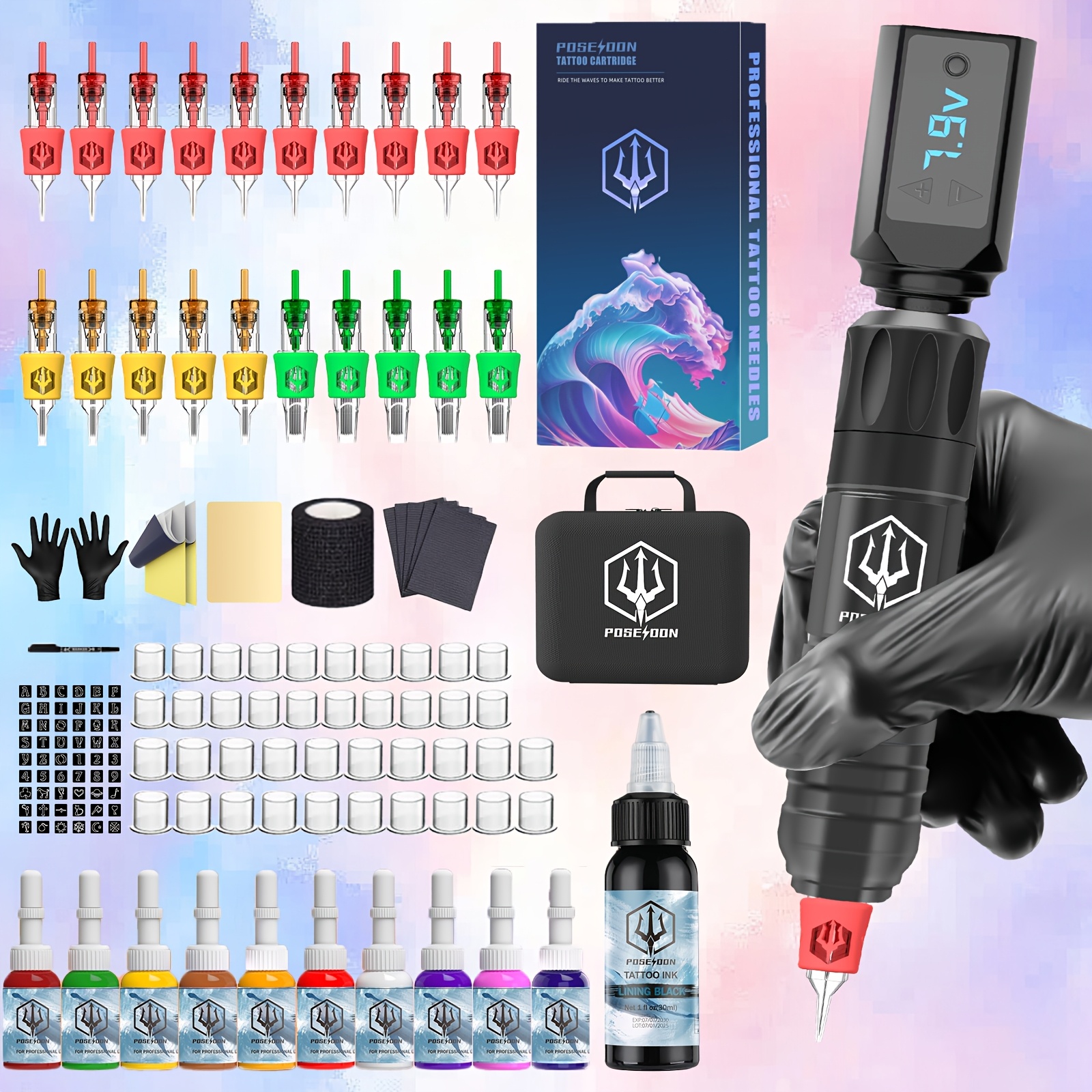 tattoo equipment and supplies sold on Temu United States