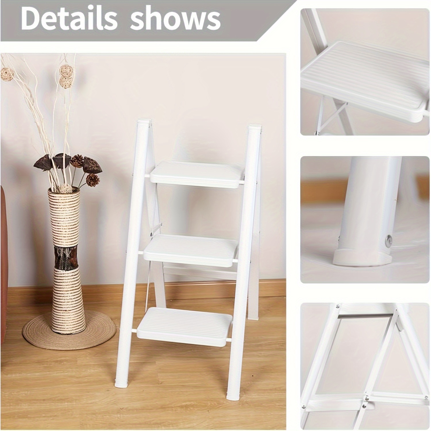 Lightweight Portable Folding 2/3/4 Steps Wide - Temu