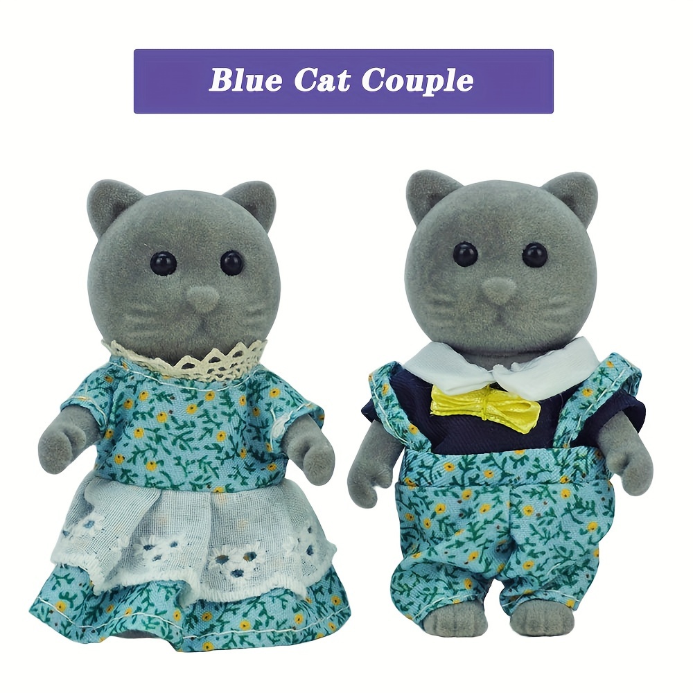 1: 12 Simulated Doll House Simulated Forest Animal Family - Temu New ...